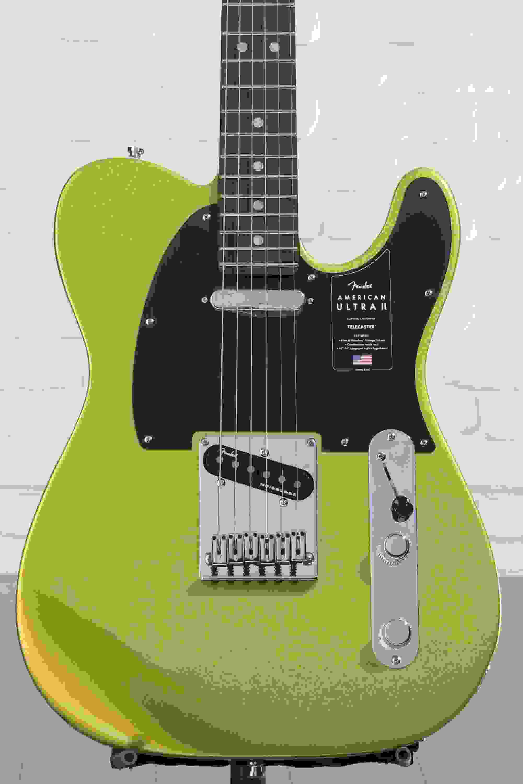 Fender American Ultra II Telecaster Electric Guitar - Solar Flare ...