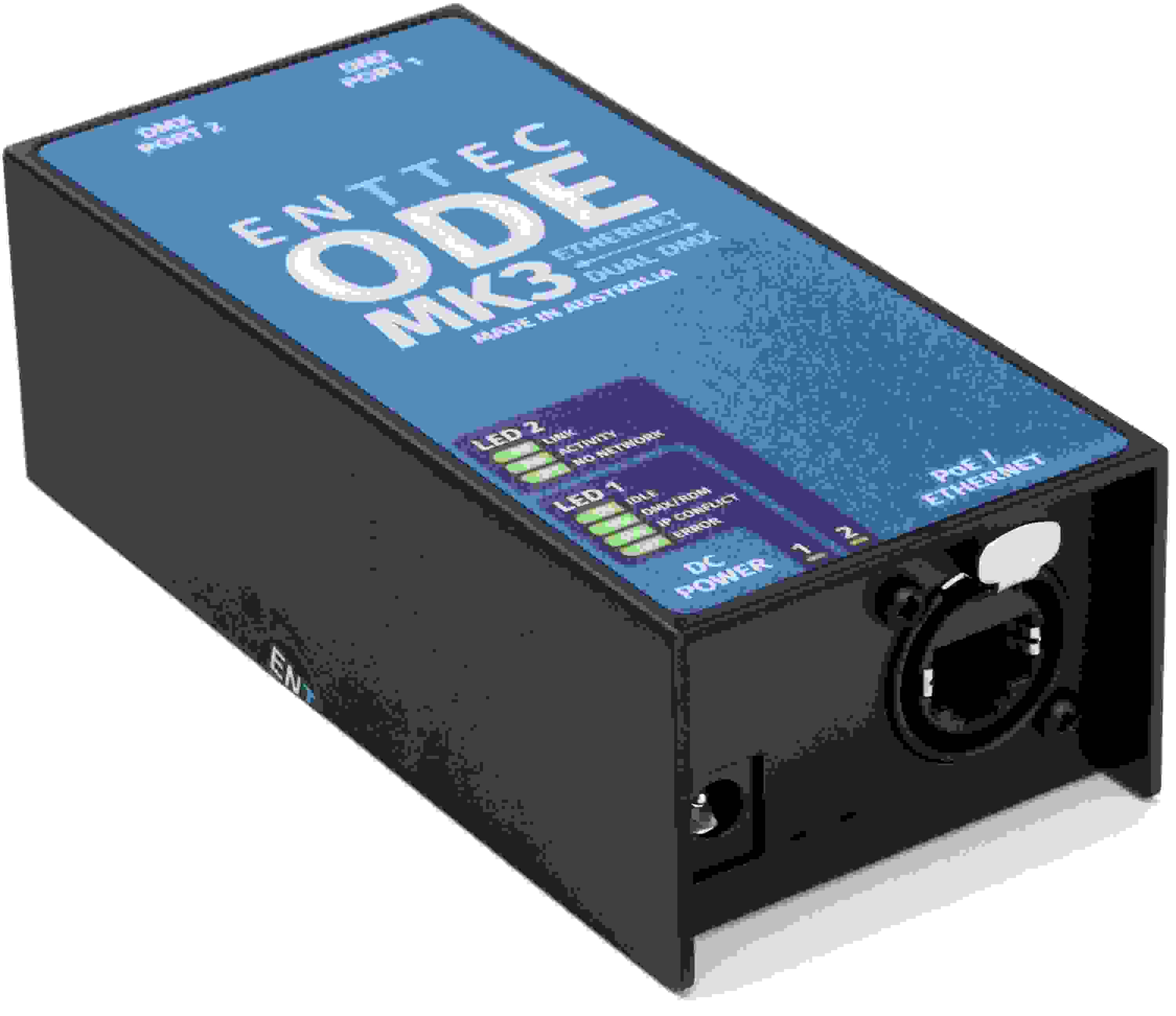 ENTTEC ODE MK3 Two-universe Bidirectional DMX Ethernet Gateway | Sweetwater