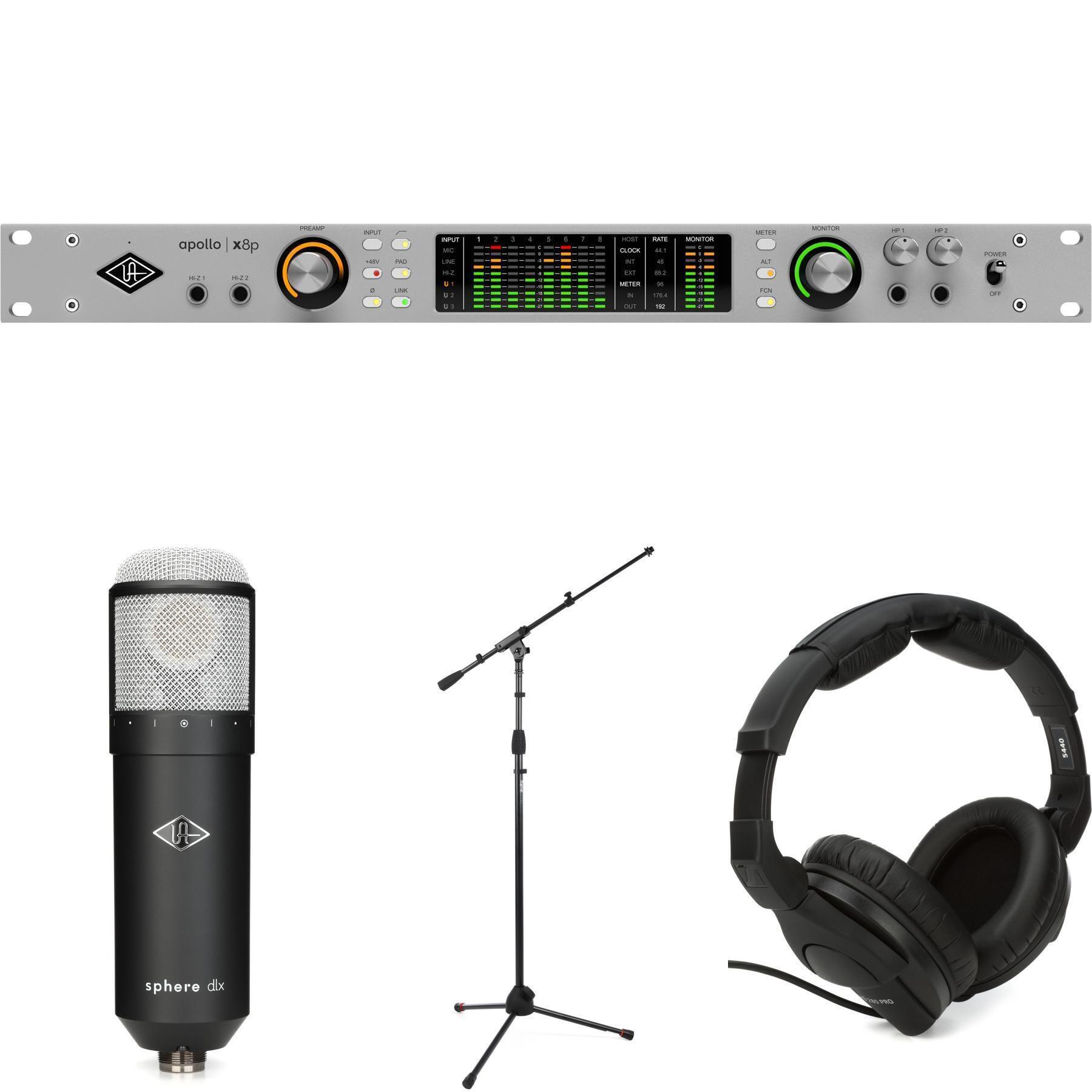 Universal Audio Apollo x8p G2 Essentials+ 16x22 Thunderbolt Audio ...