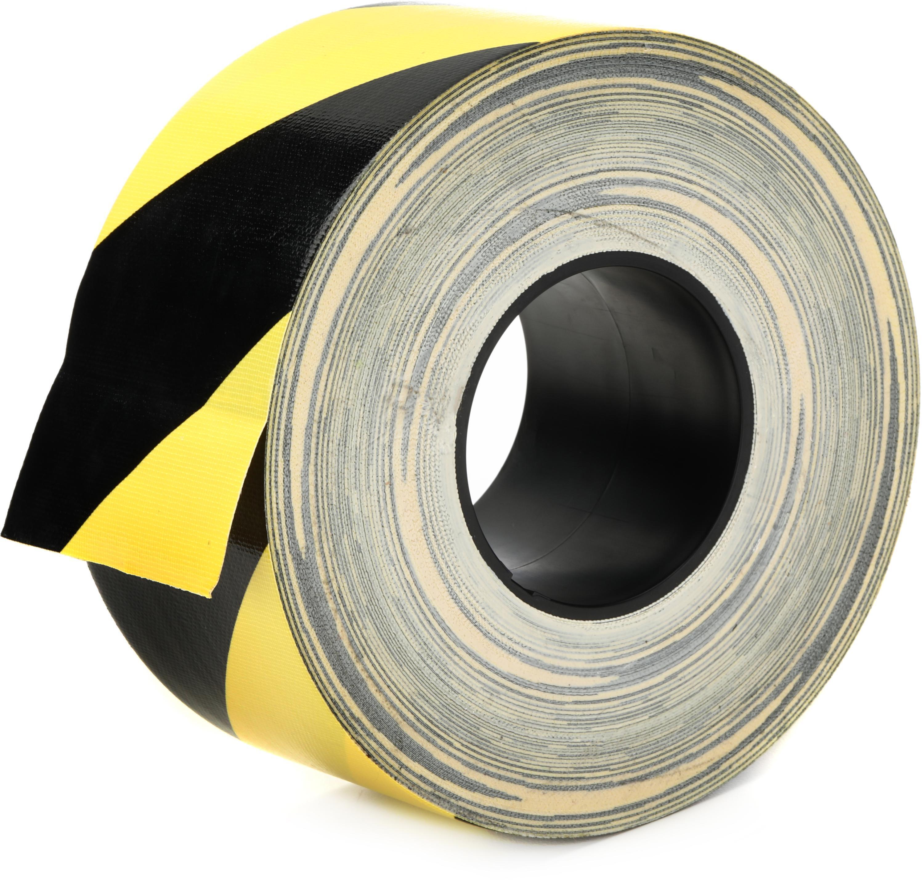 GaffTech BT-6110 Hazard Stripe A/V Cord Tape - 60-yard Roll | Sweetwater