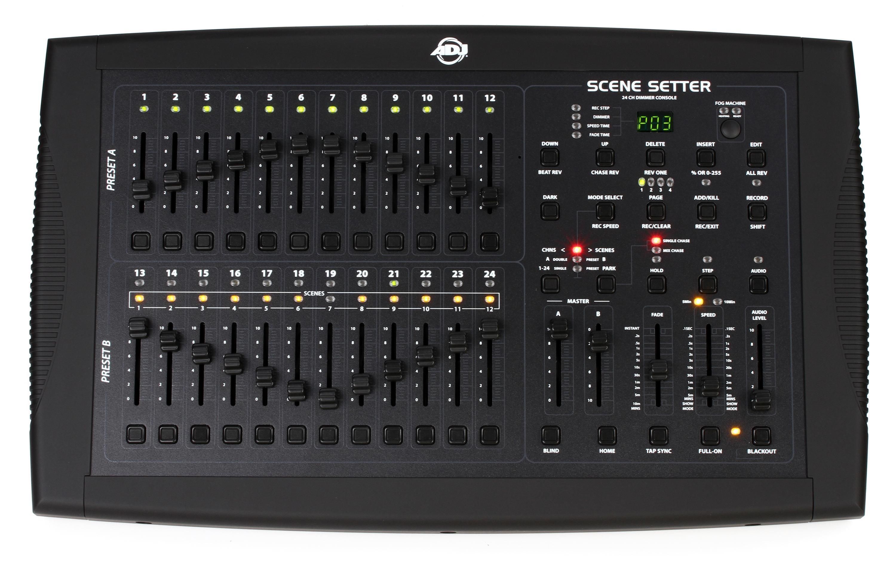 ADJ Scene Setter 24-ch DMX Dimming Console | Sweetwater