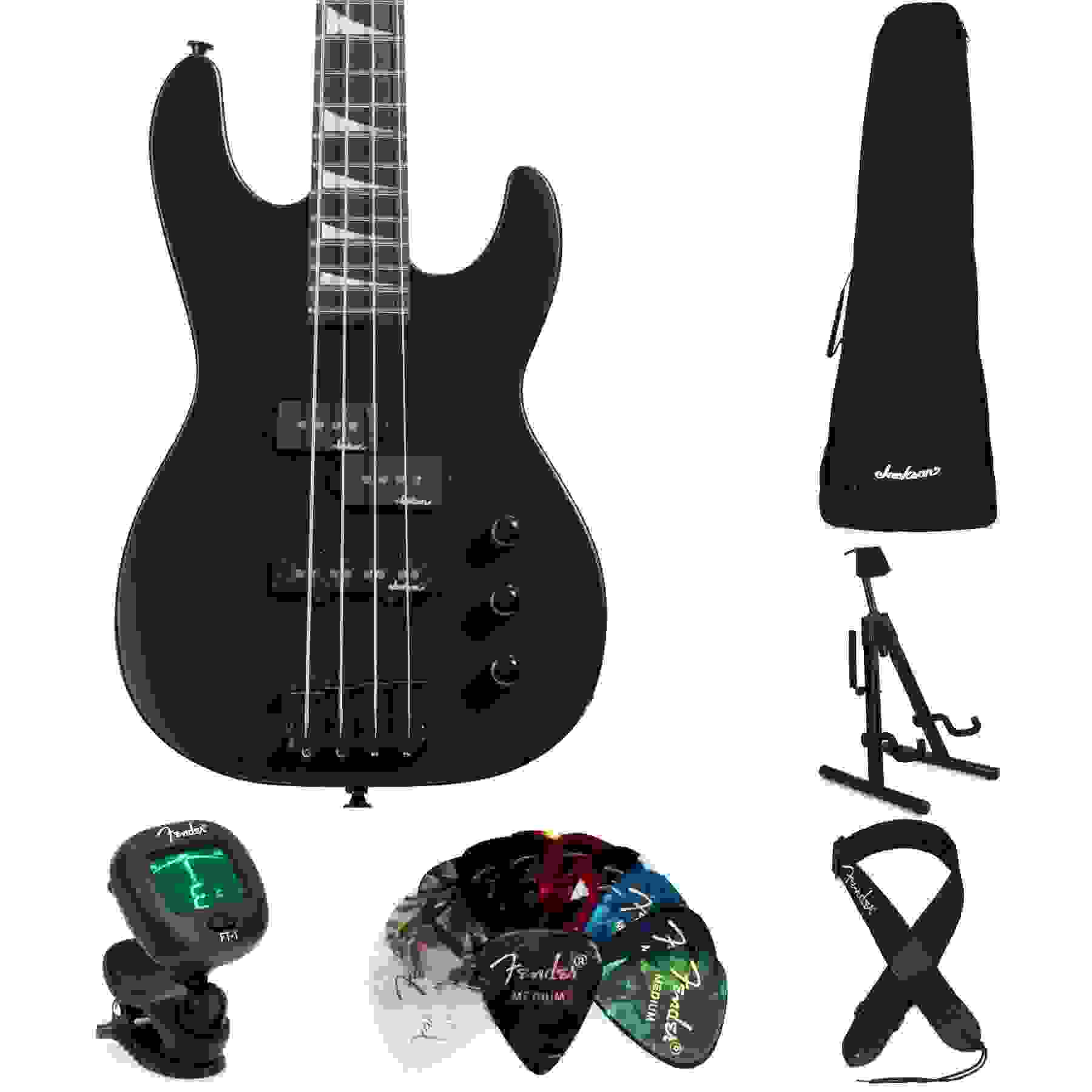 Jackson JS Series Concert Bass Minion JS1X Bass Guitar Essentials ...