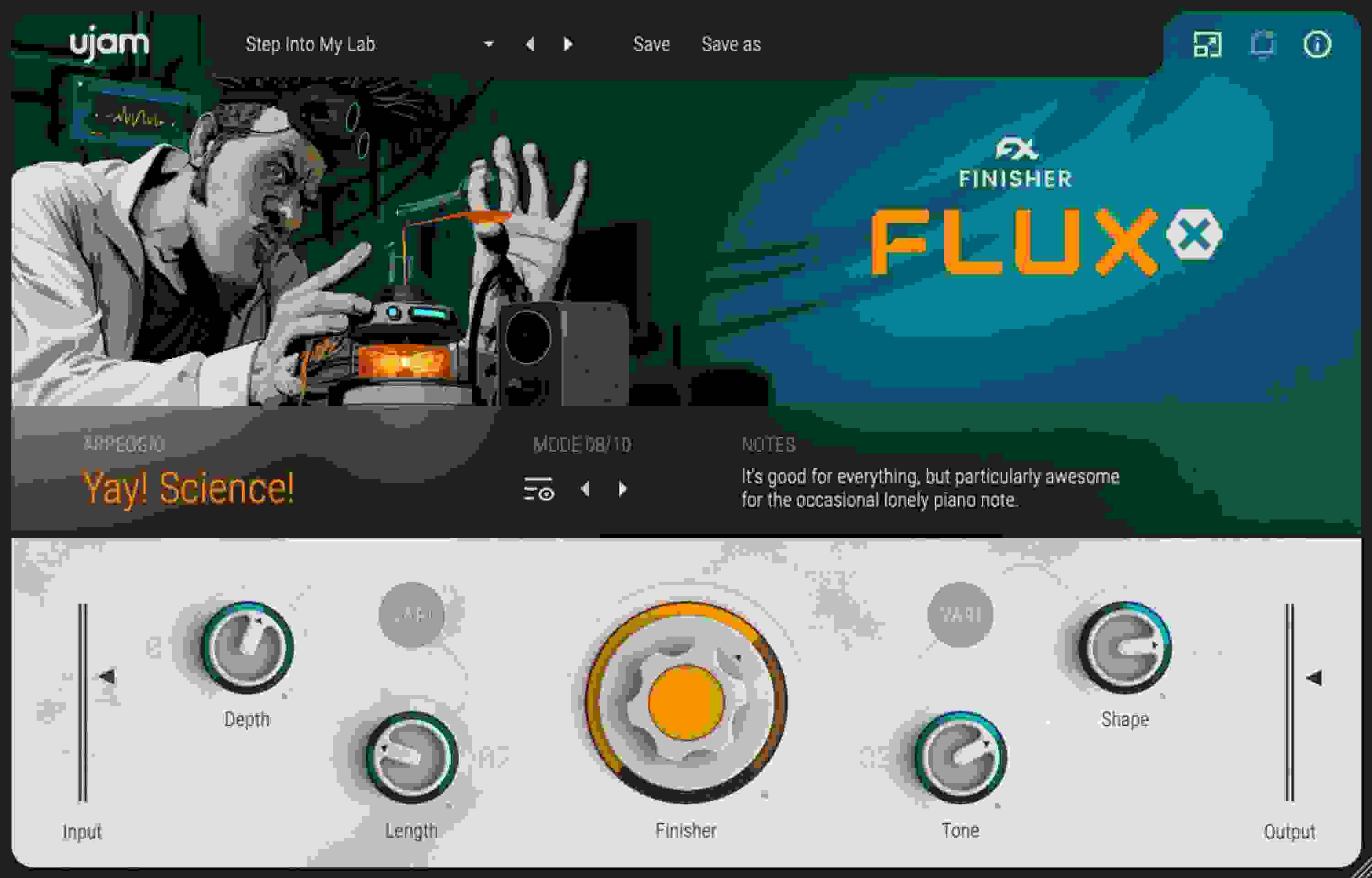 UJAM Finisher Fluxx Creative Multi-effects Plug-in | Sweetwater