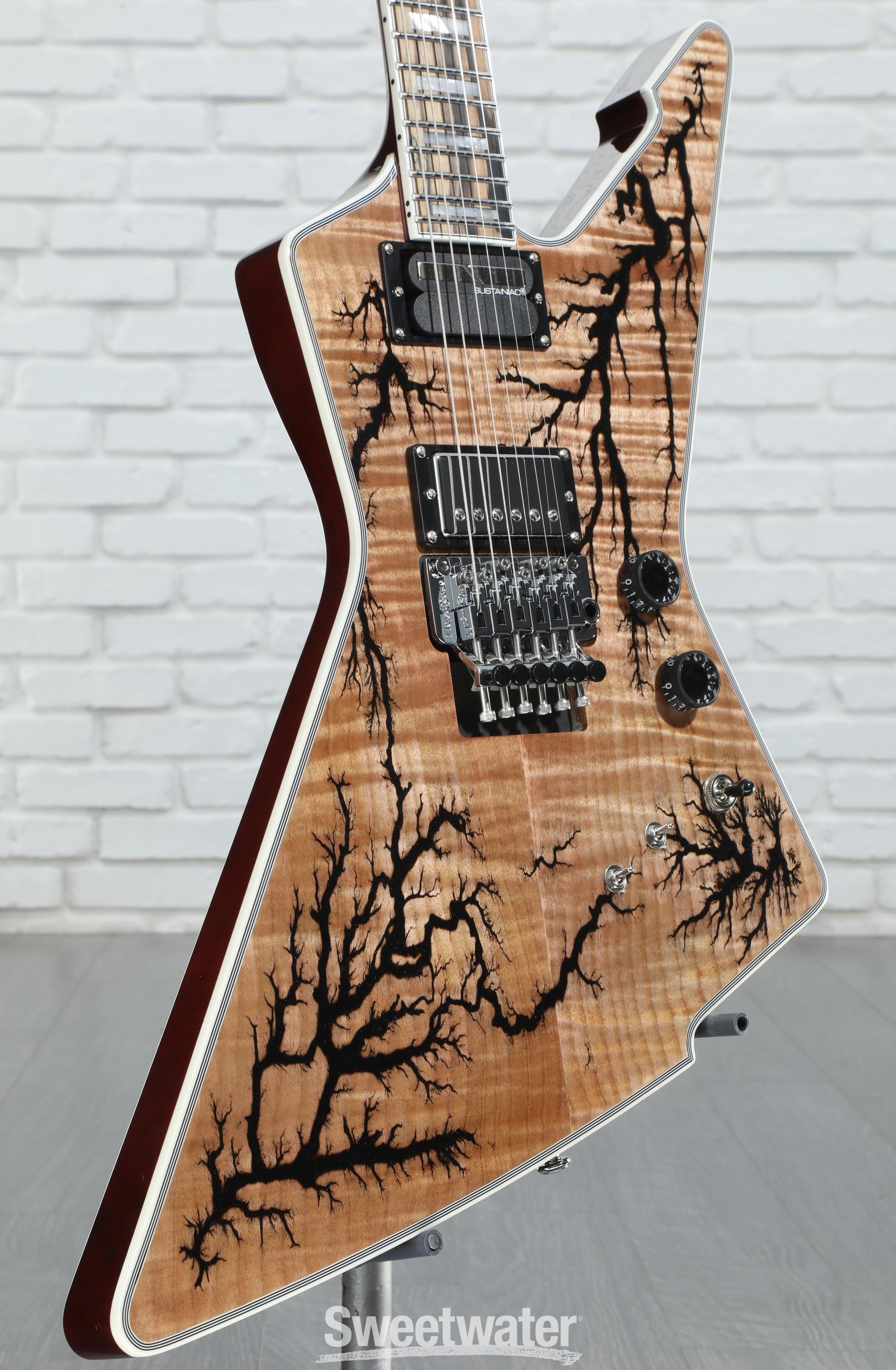 Schecter E-1 FR-S Electro Resin Electric Guitar - Black Electro Resin ...