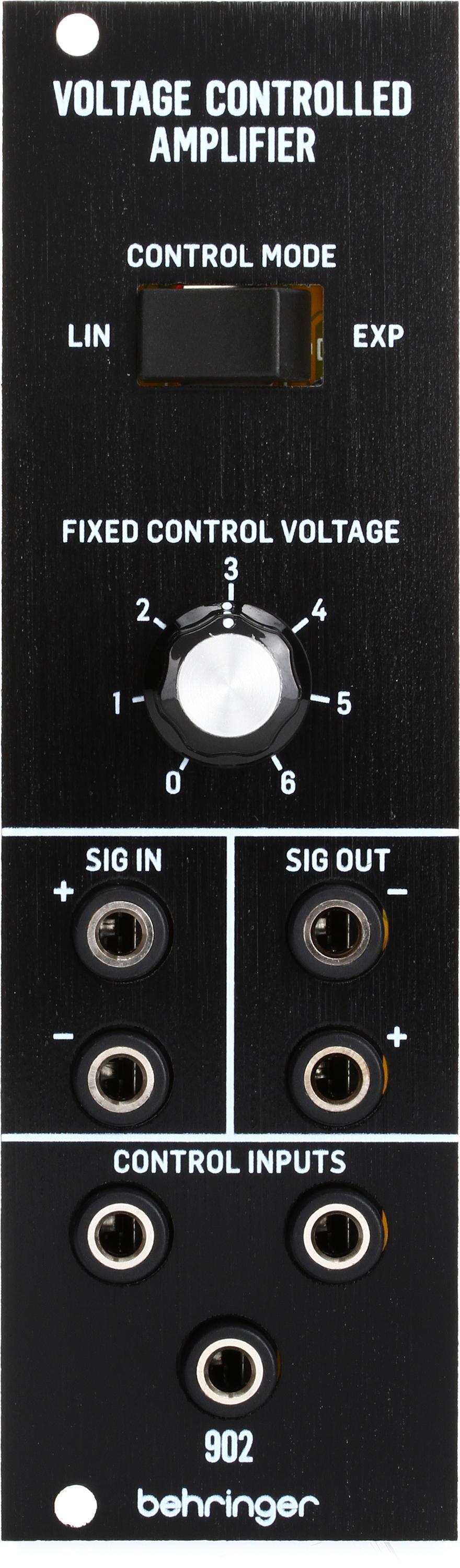 Behringer 902 Voltage Controlled Amplifier Eurorack Module | Sweetwater