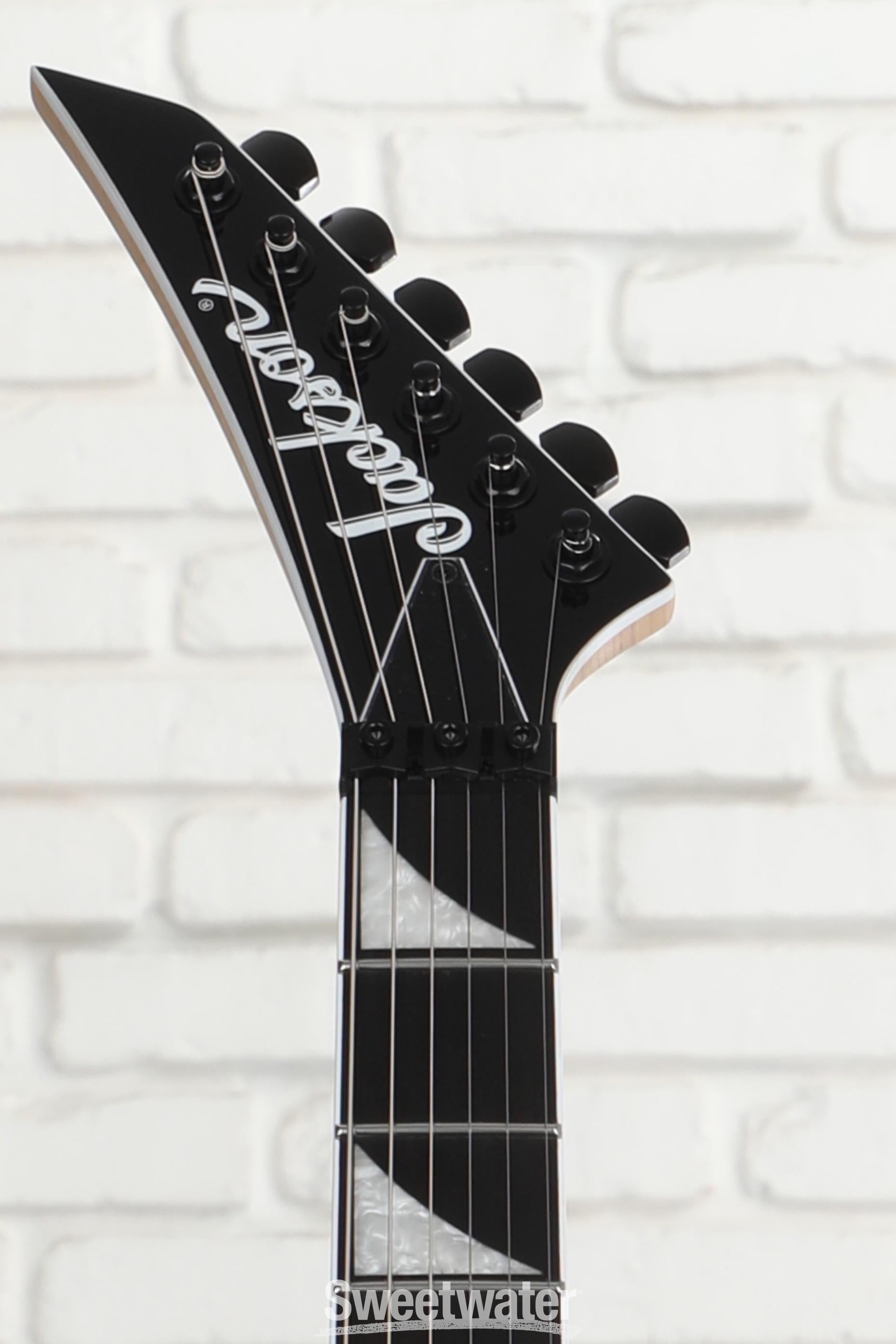 Jackson Pro Plus Series Rhoads Electric Guitar - Deep Black | Sweetwater