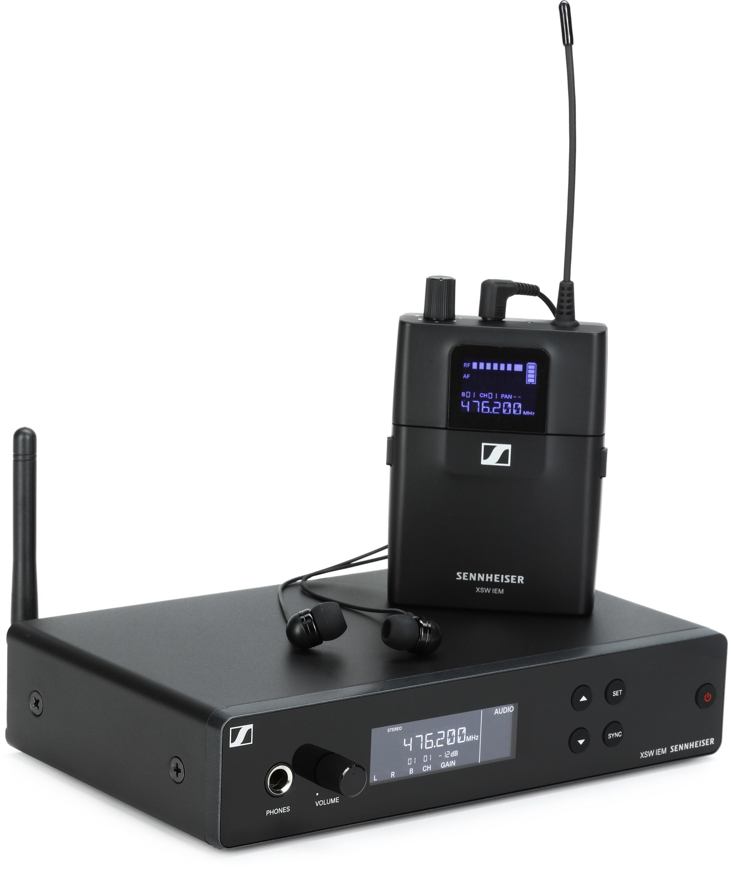 Sennheiser XSW IEM Wireless In-ear Monitoring System - A Band | Sweetwater
