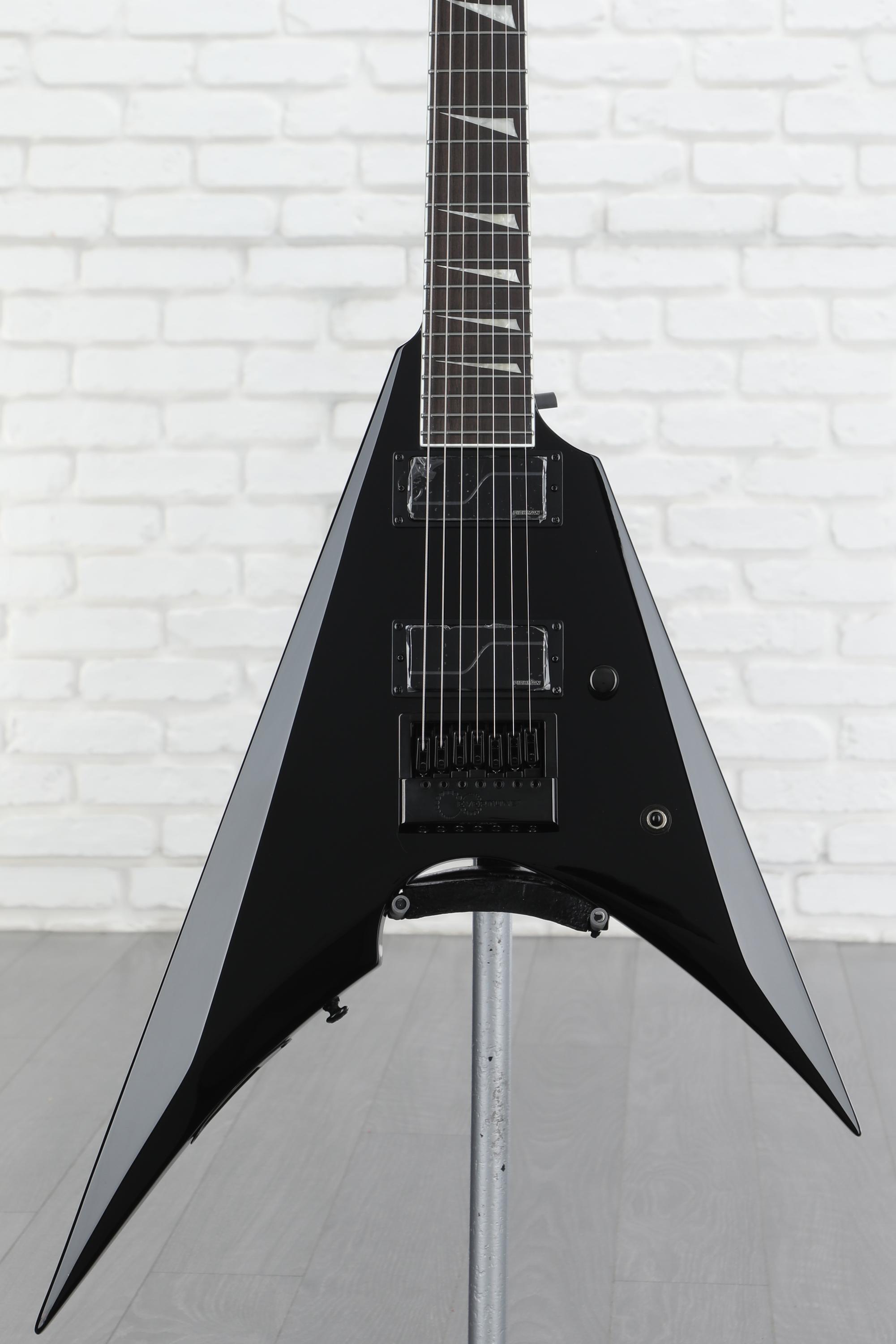 ESP LTD Arrow-1007 EverTune 7-string Baritone Electric Guitar - Black | Sweetwater