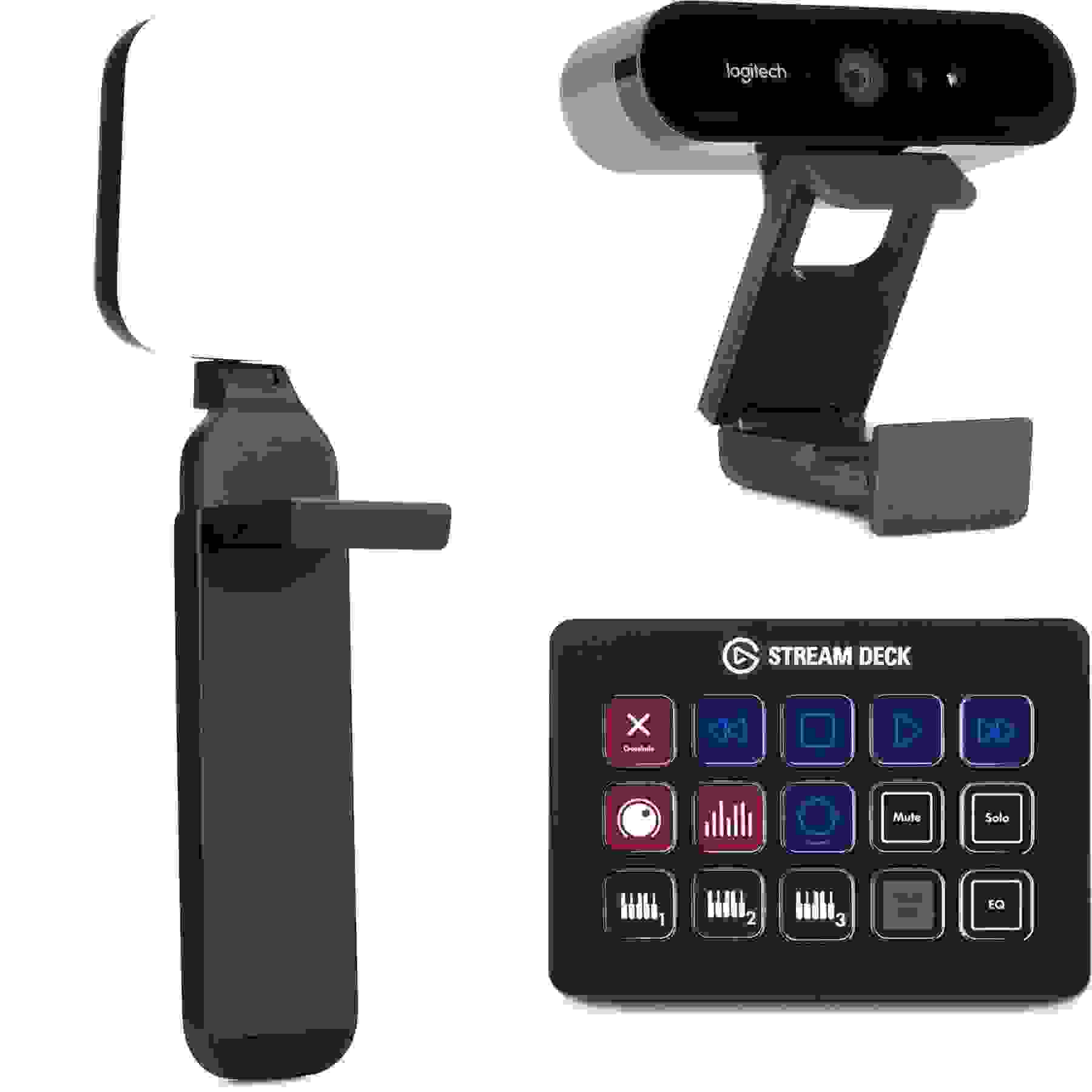 Logitech 4K Pro 90FPS Webcam and Stream Deck Bundle | Sweetwater