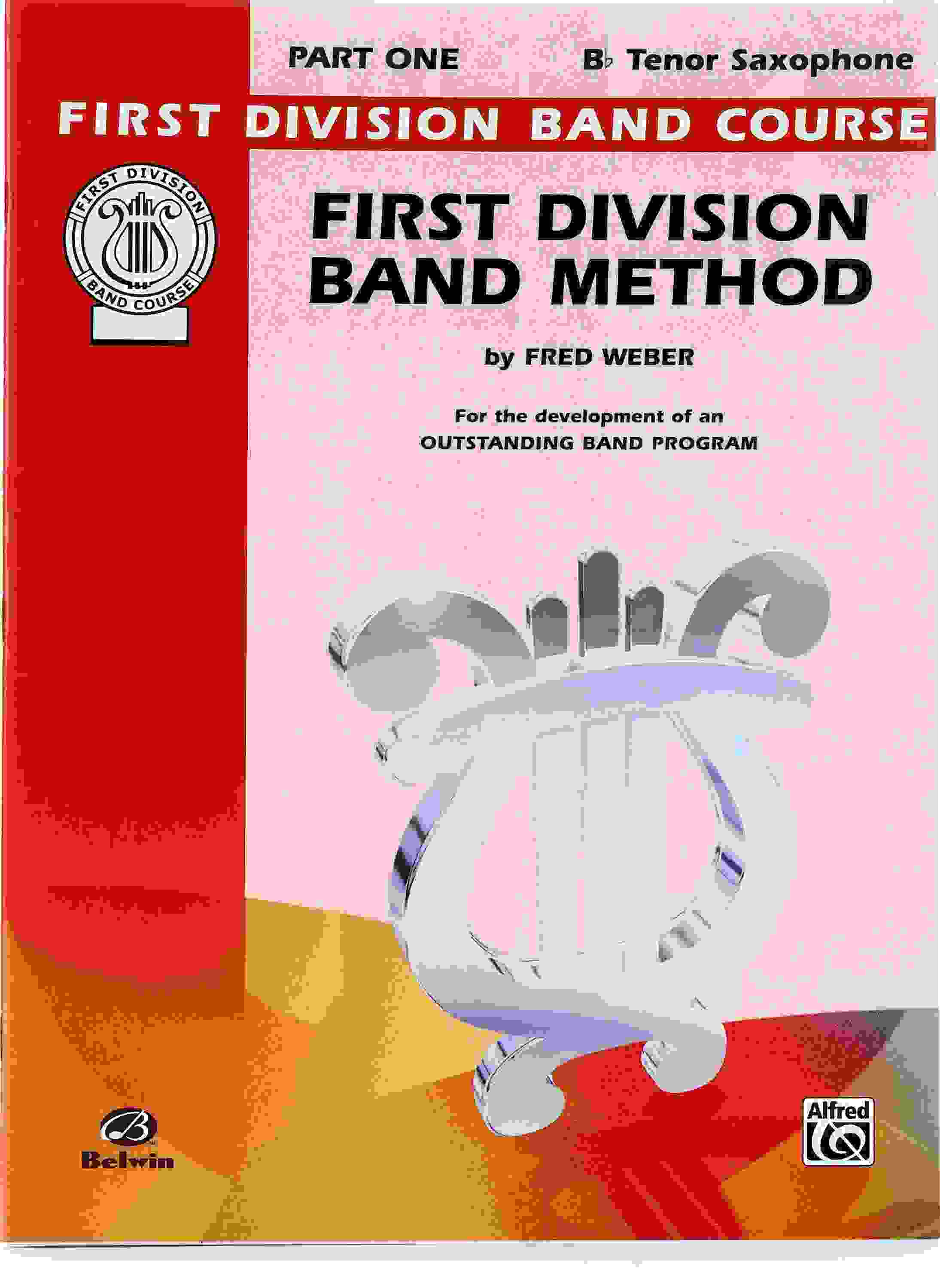 Alfred First Division Band Method, Part 1 - Tenor Saxophone | Sweetwater