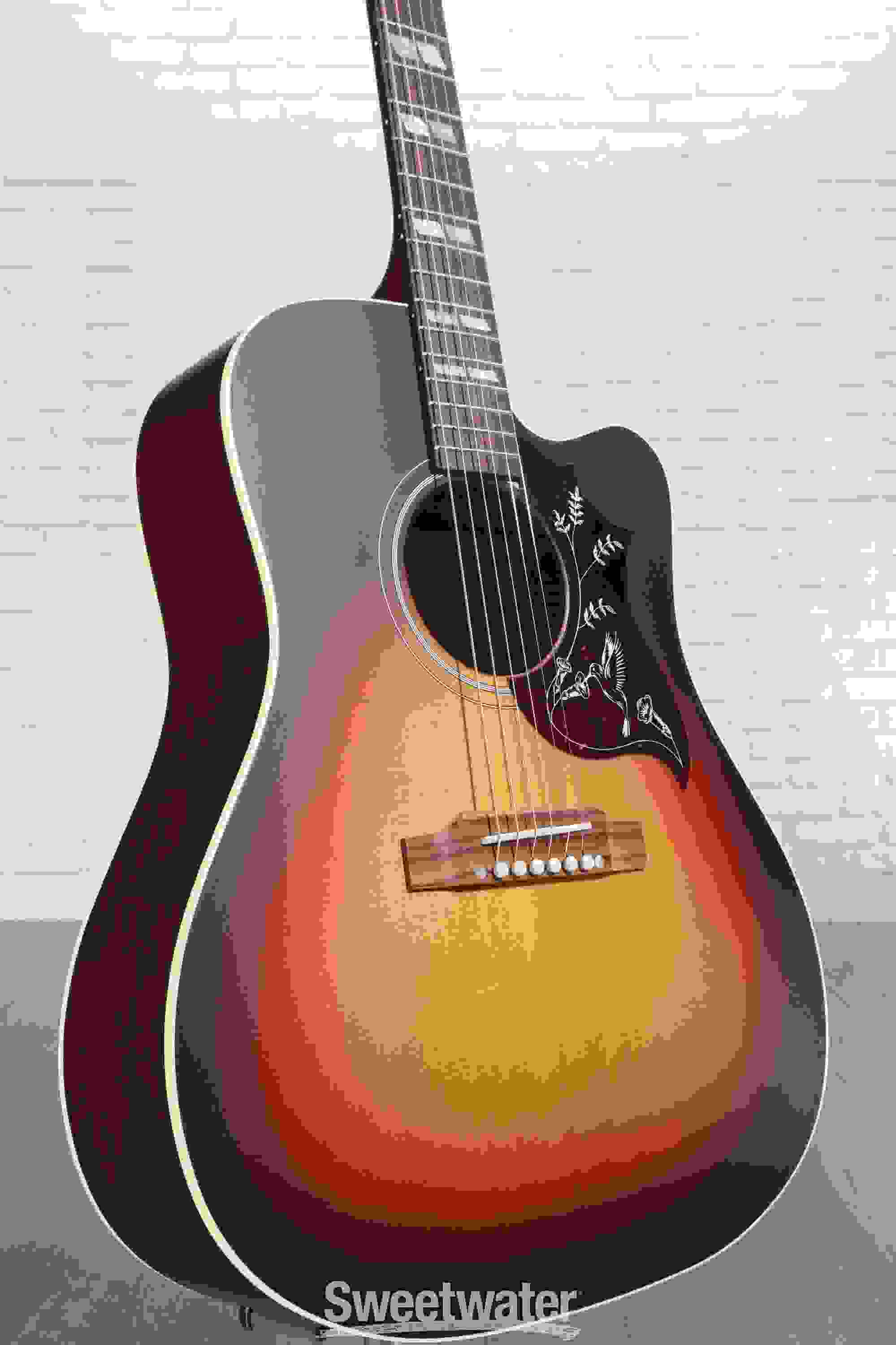 Gibson Acoustic Hummingbird Studio EC Acoustic-electric Guitar - Tri ...