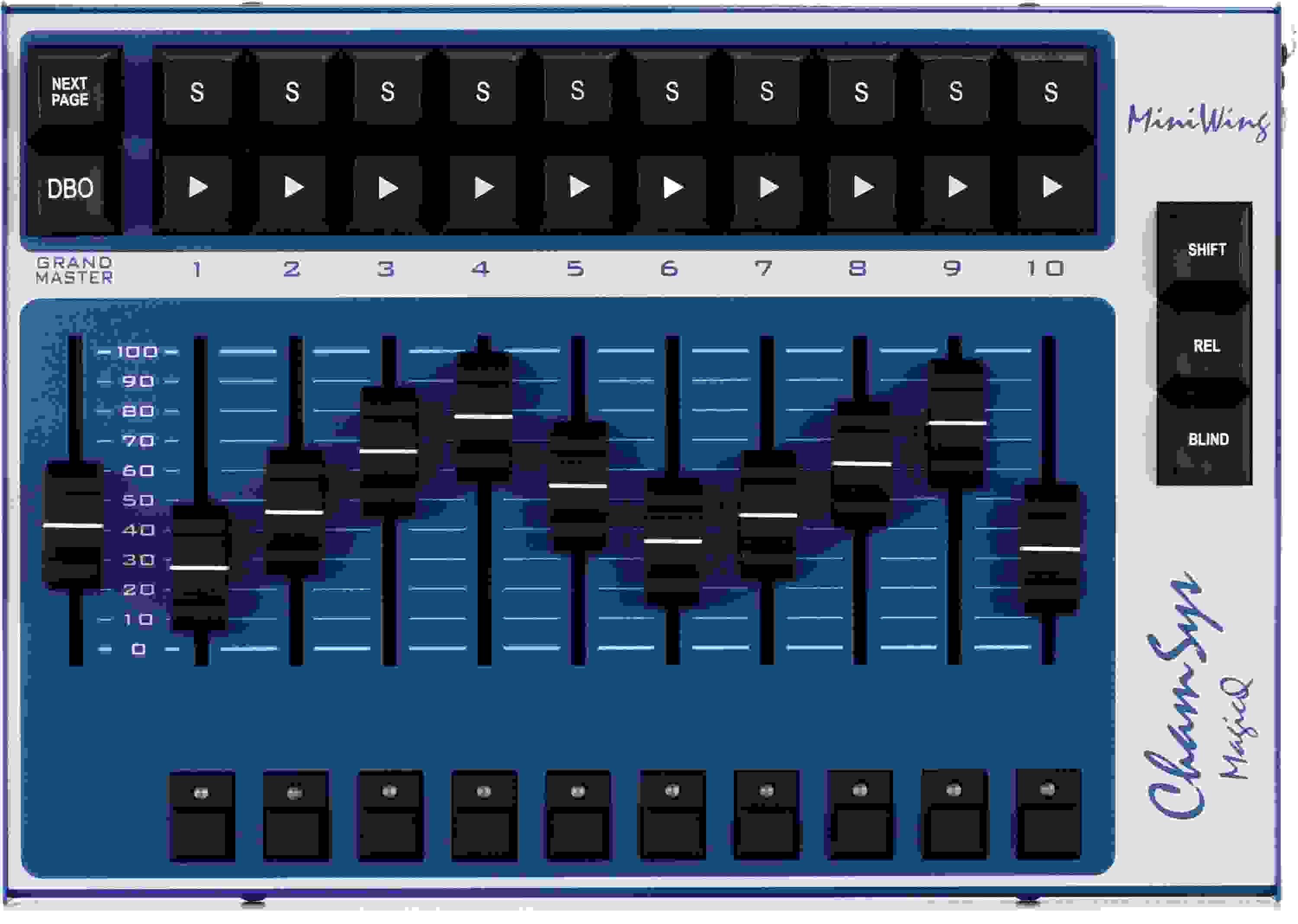 ChamSys MagicQ Mini Wing 512Ch USB DMX Controller | Sweetwater