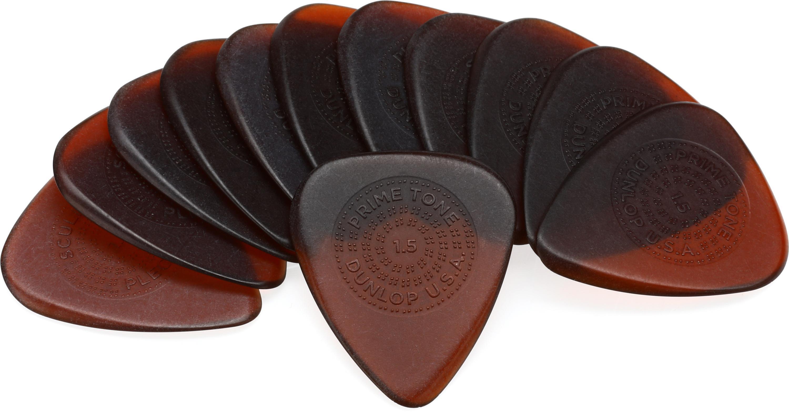 Dunlop 510R150 Primetone Standard Grip Guitar Picks 1.5mm 12-pack ...