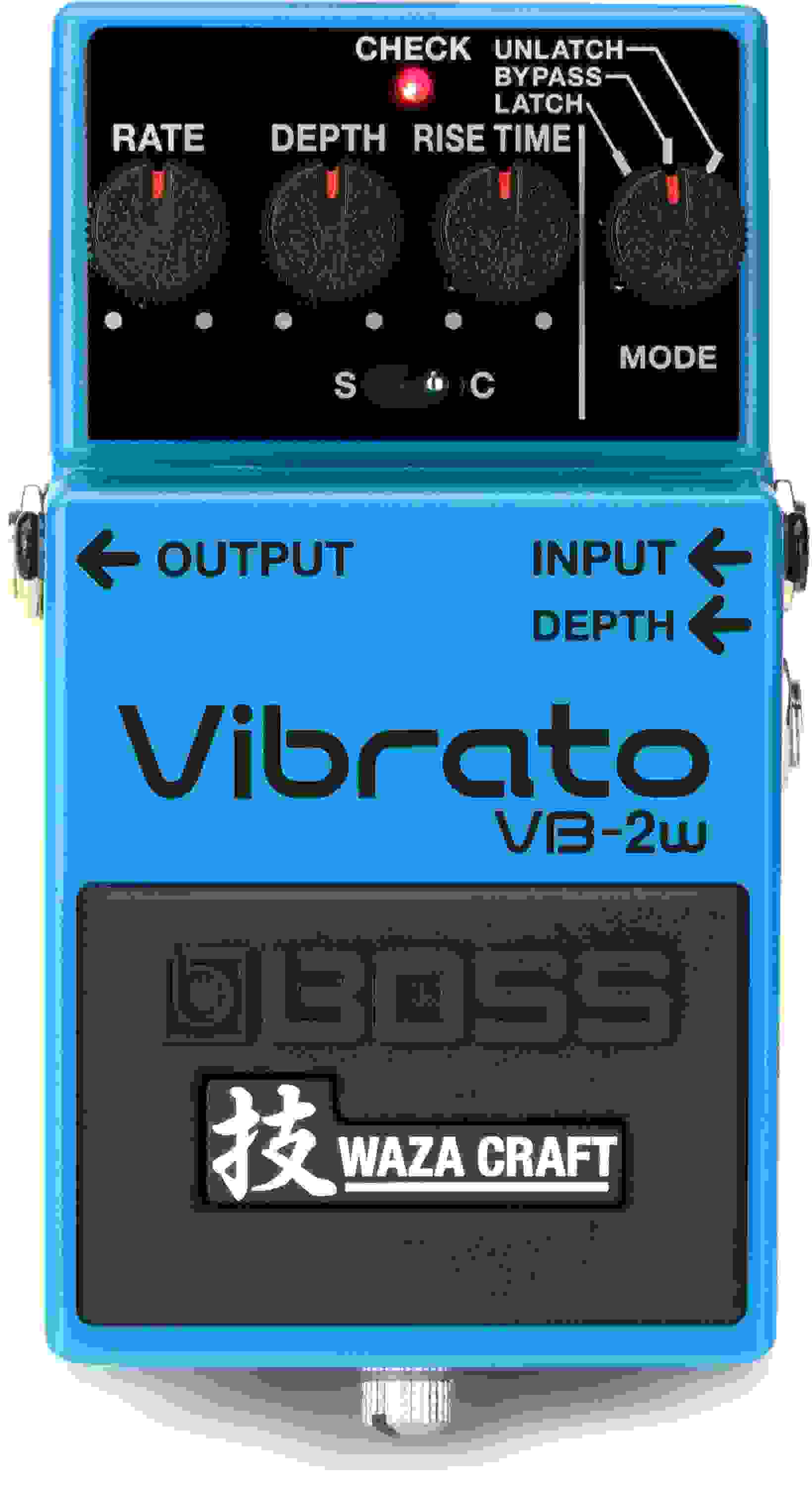 Boss VB-2W Waza Craft Vibrato Pedal | Sweetwater