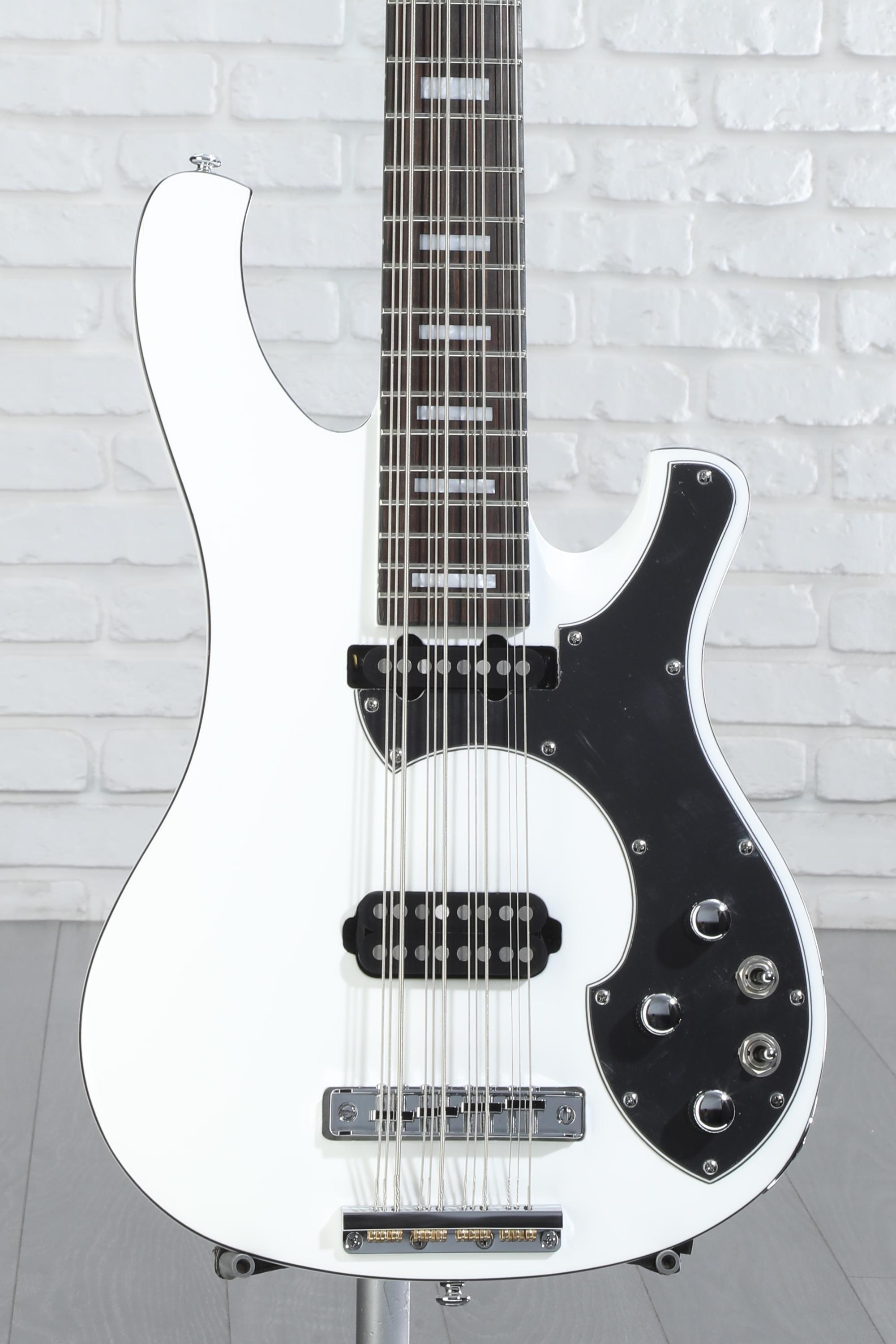 Schecter Stargazer 12 12-string Bass Guitar - Gloss White | Sweetwater