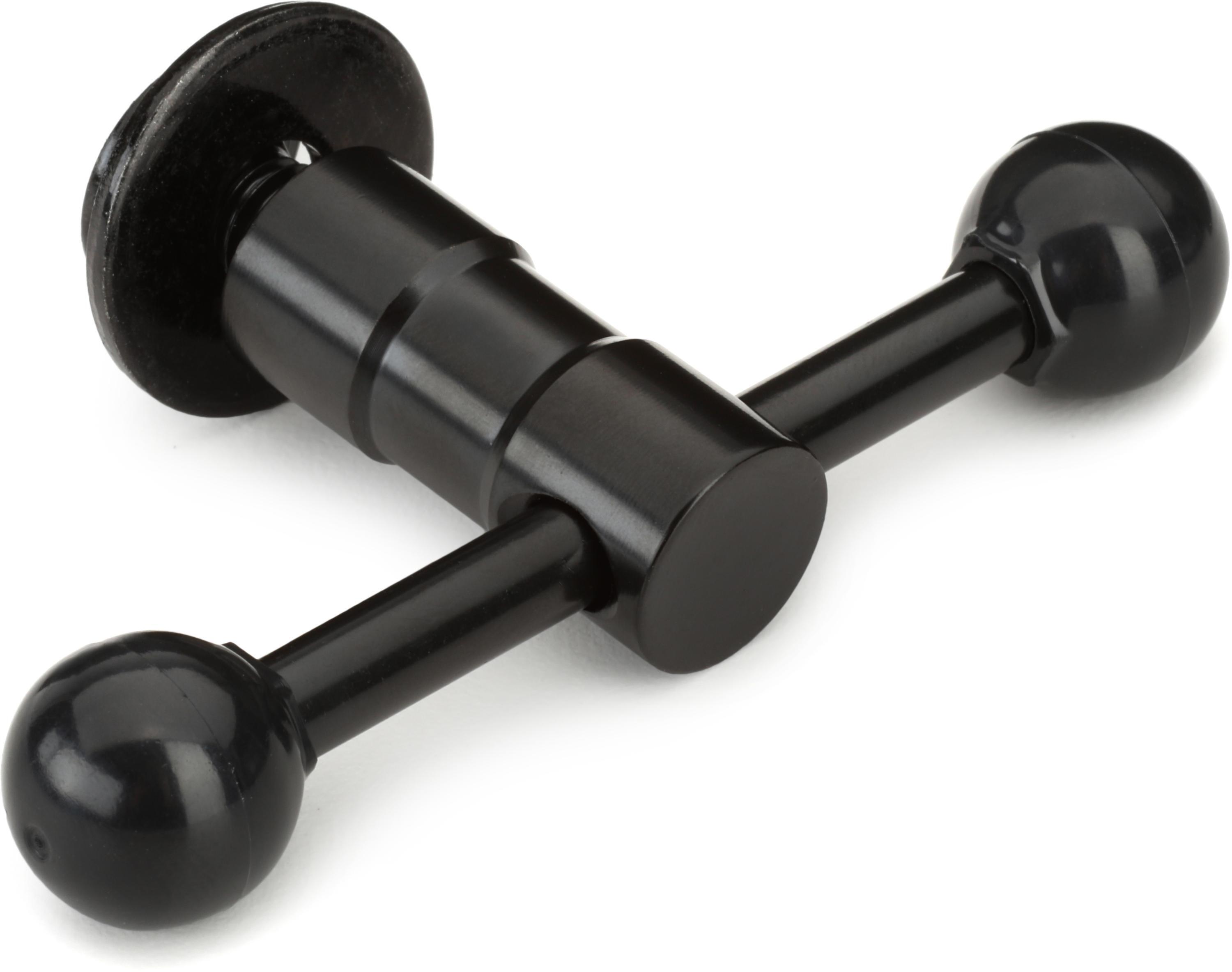 On-Stage Black T-nut Assembly for Boom Mic Stands | Sweetwater