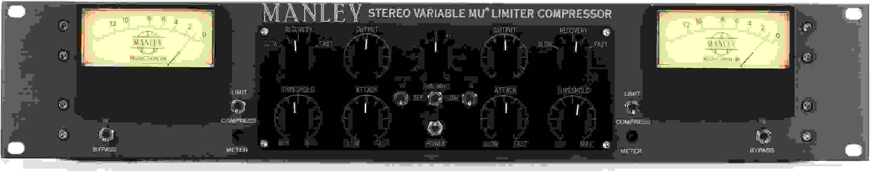 Manley Variable Mu Stereo Compressor Limiter with T-Bar Modification ...
