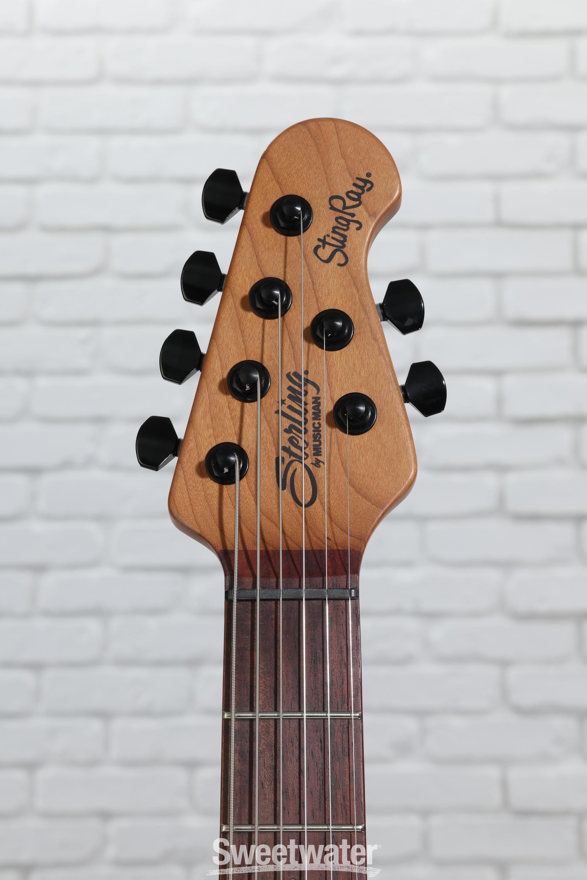 Sterling By Music Man Ryan "Fluff" Bruce Signature StingRay Electric ...