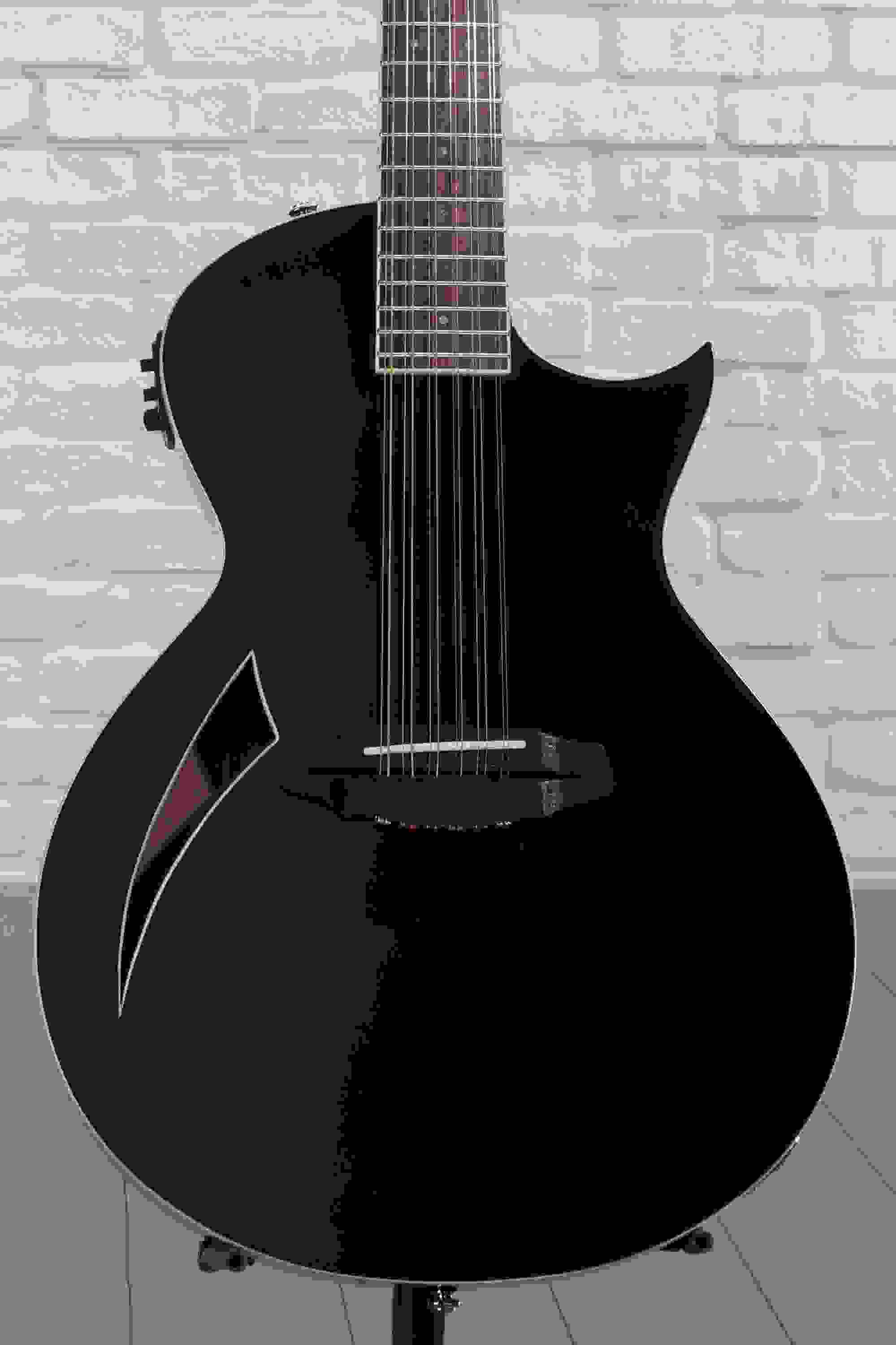 ESP LTD TL-12 12-string Acoustic-electric Guitar - Black | Sweetwater