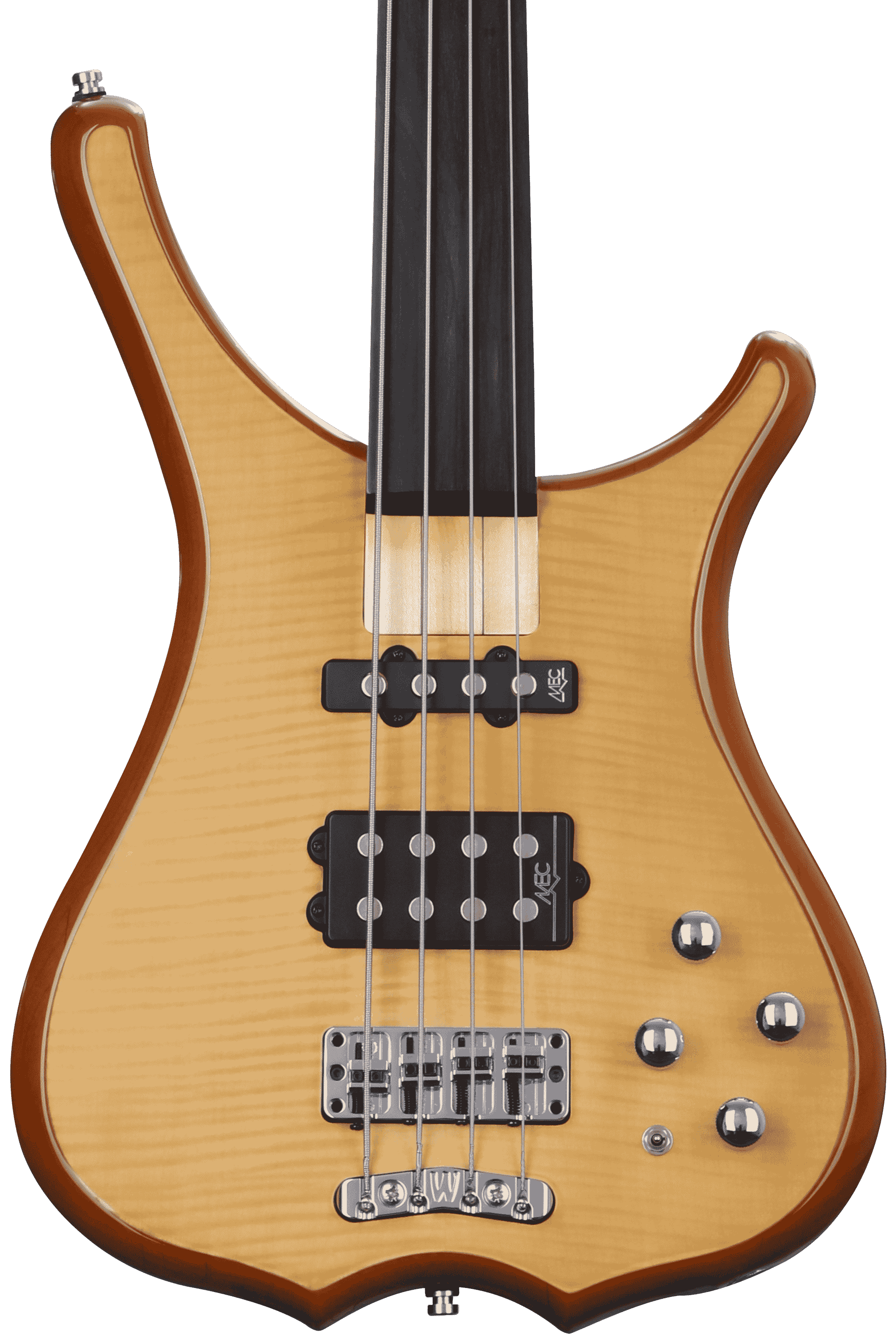 Warwick RockBass Infinity 4-string Fretless Bass Guitar - Natural ...