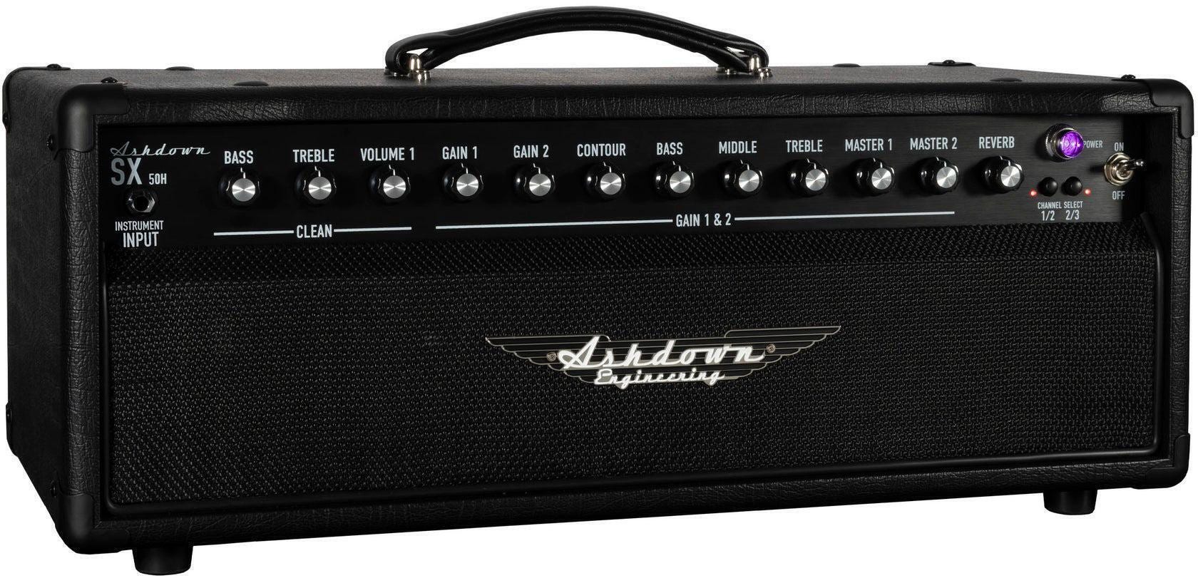 Ashdown SX-50H 50-watt Guitar Tube Amp Head - Black Tolex/Black Grille ...