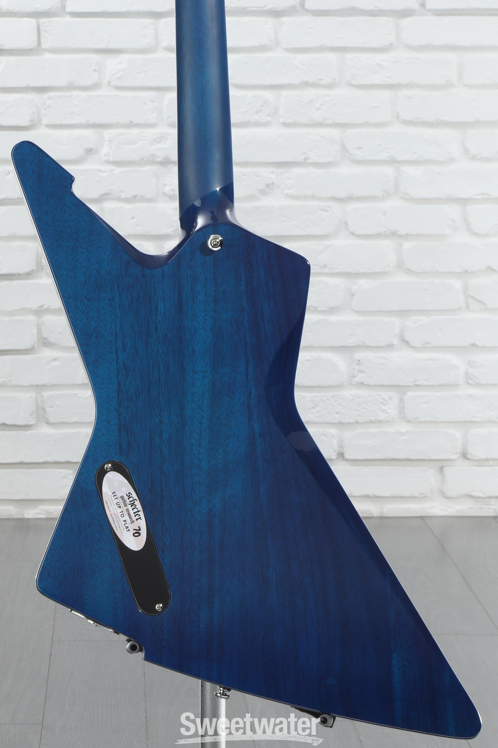 Schecter E-1 Electro Resin Electric Guitar - Yellow Electro Resin ...