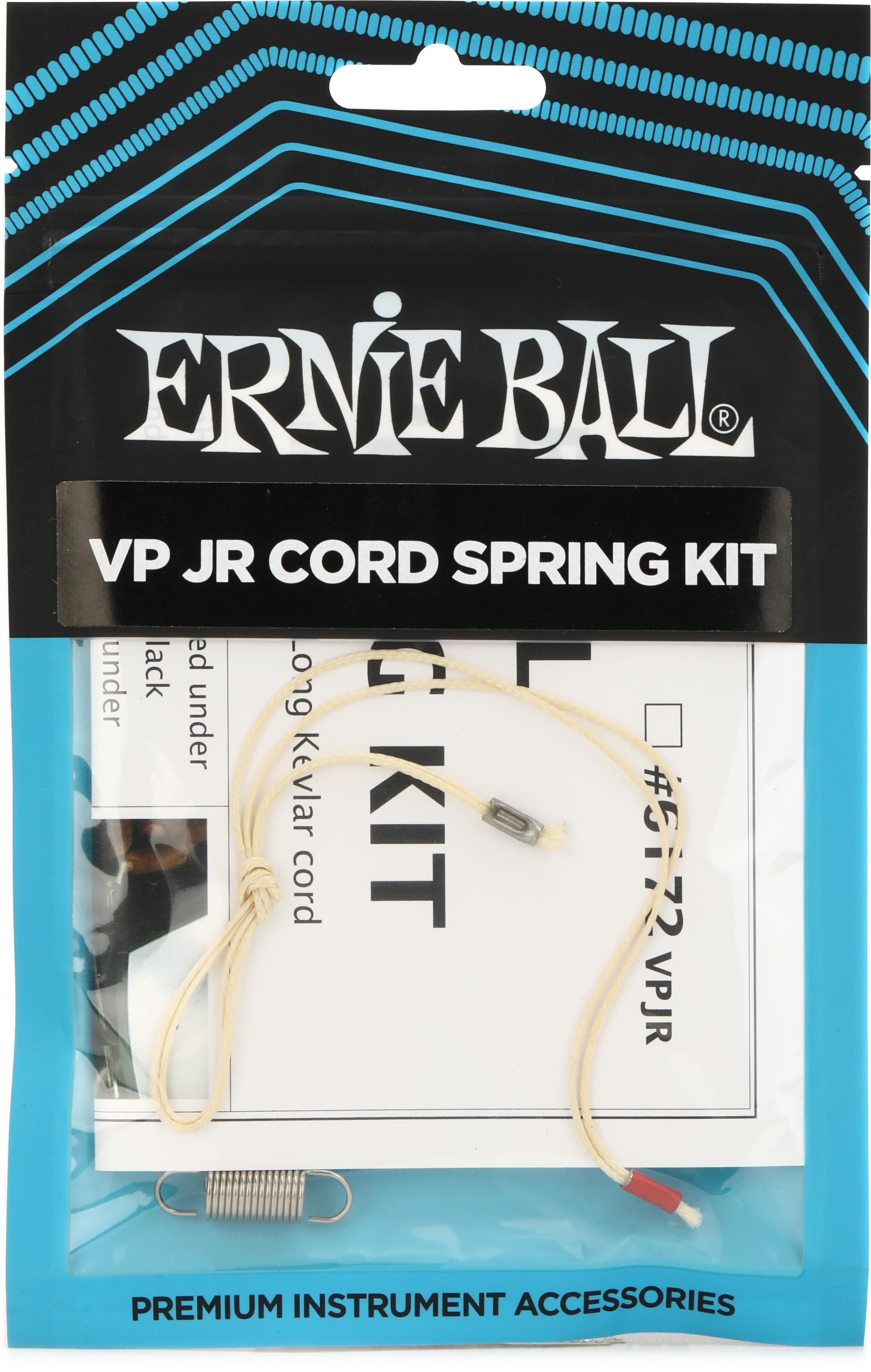 Ernie Ball 6172 Cord & Spring Kit for Jr Size Volume Pedals | Sweetwater