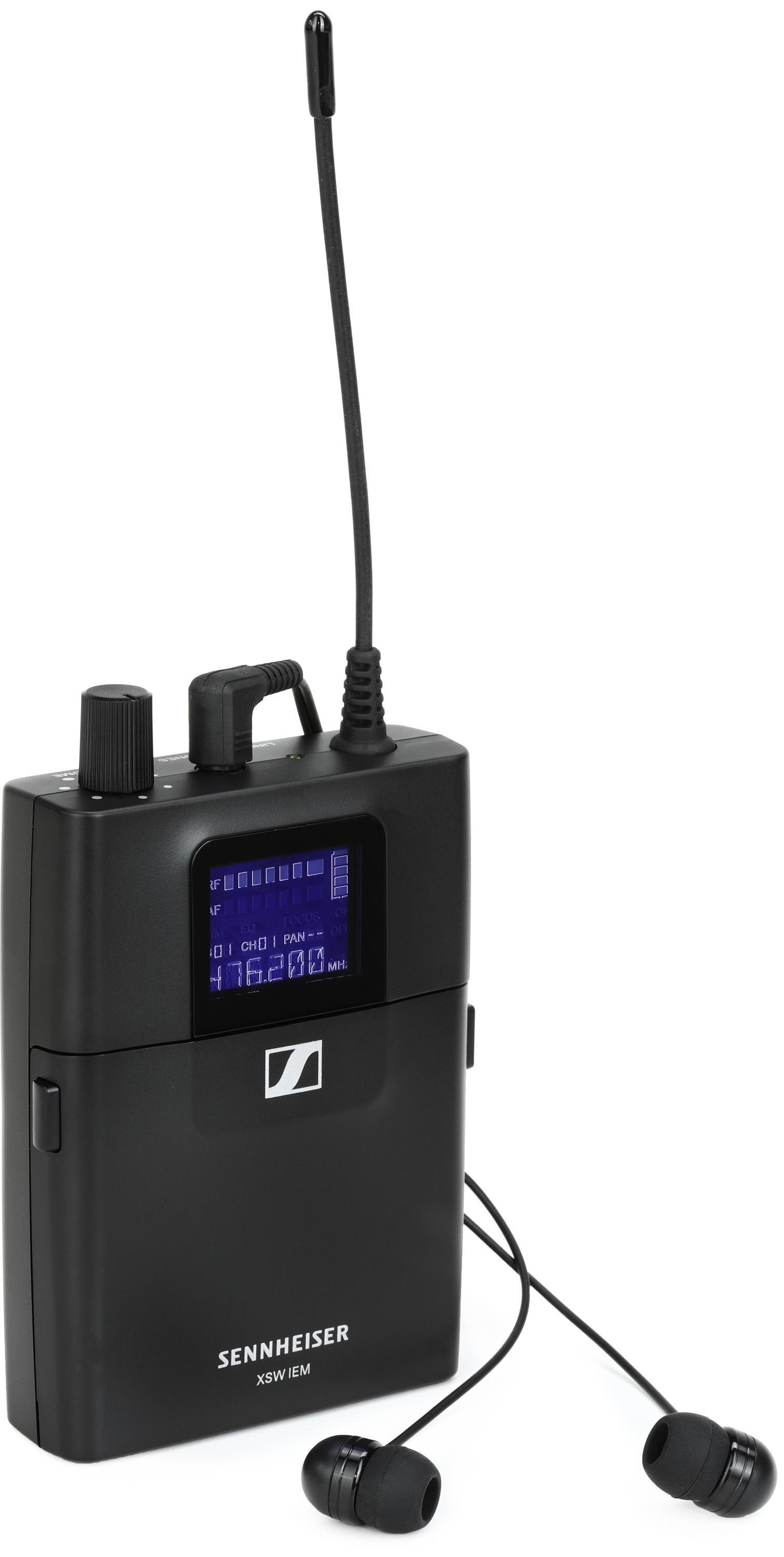 Sennheiser XSW IEM EK Wireless Receiver - A Band | Sweetwater