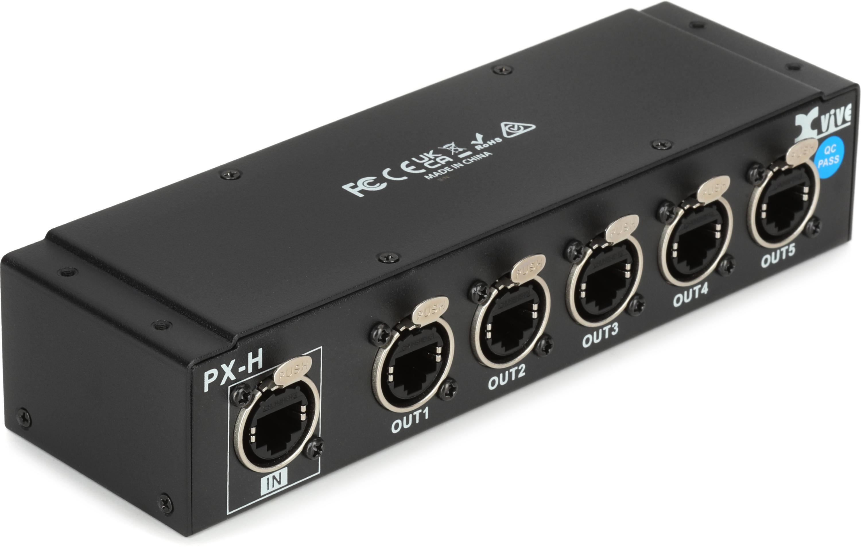 Xvive PX-H Breakout Box for PX-A Connections | Sweetwater