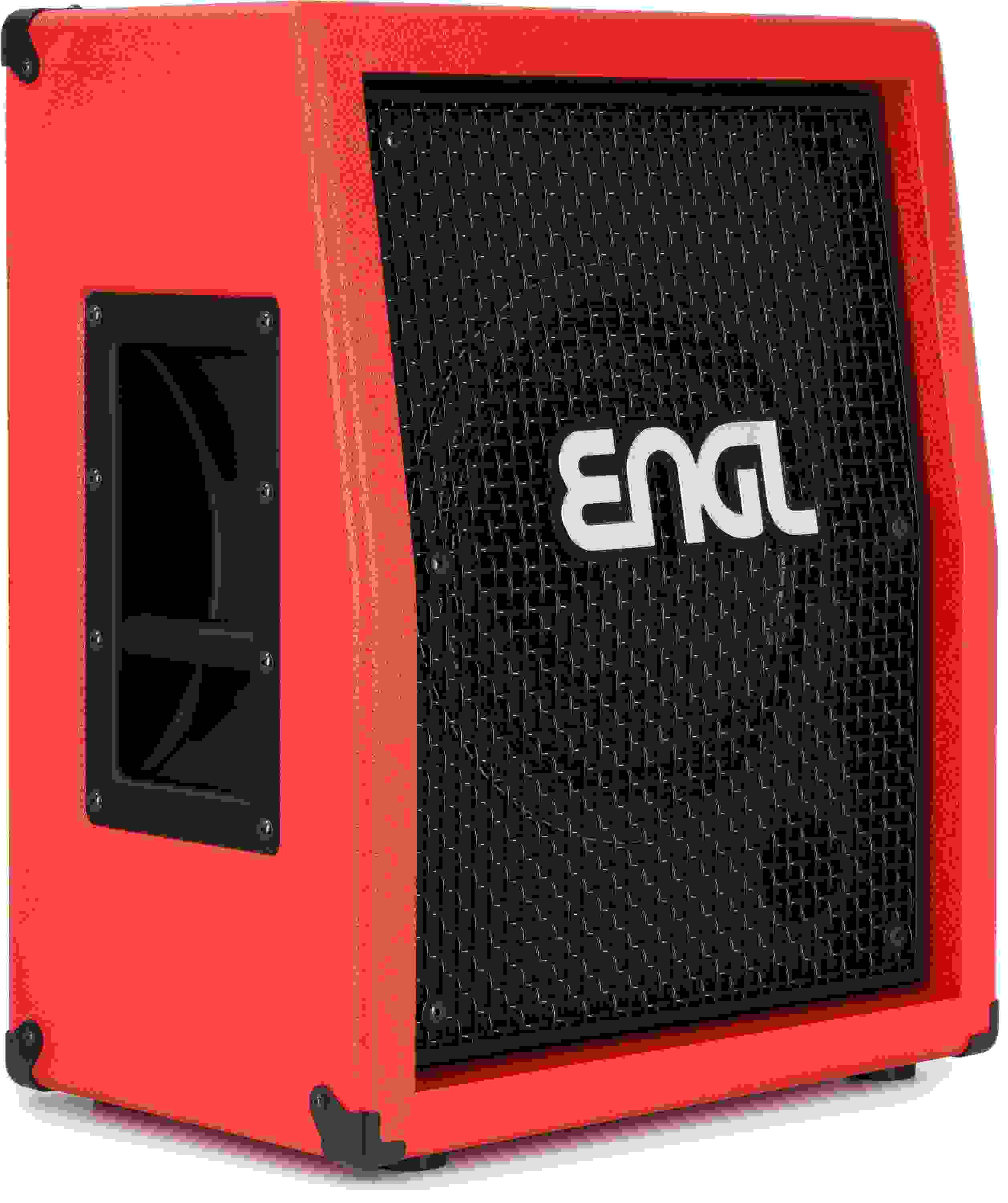 ENGL Amplifiers E112VSB 1 x 12-inch Angled Guitar Cabinet - Red Tolex ...