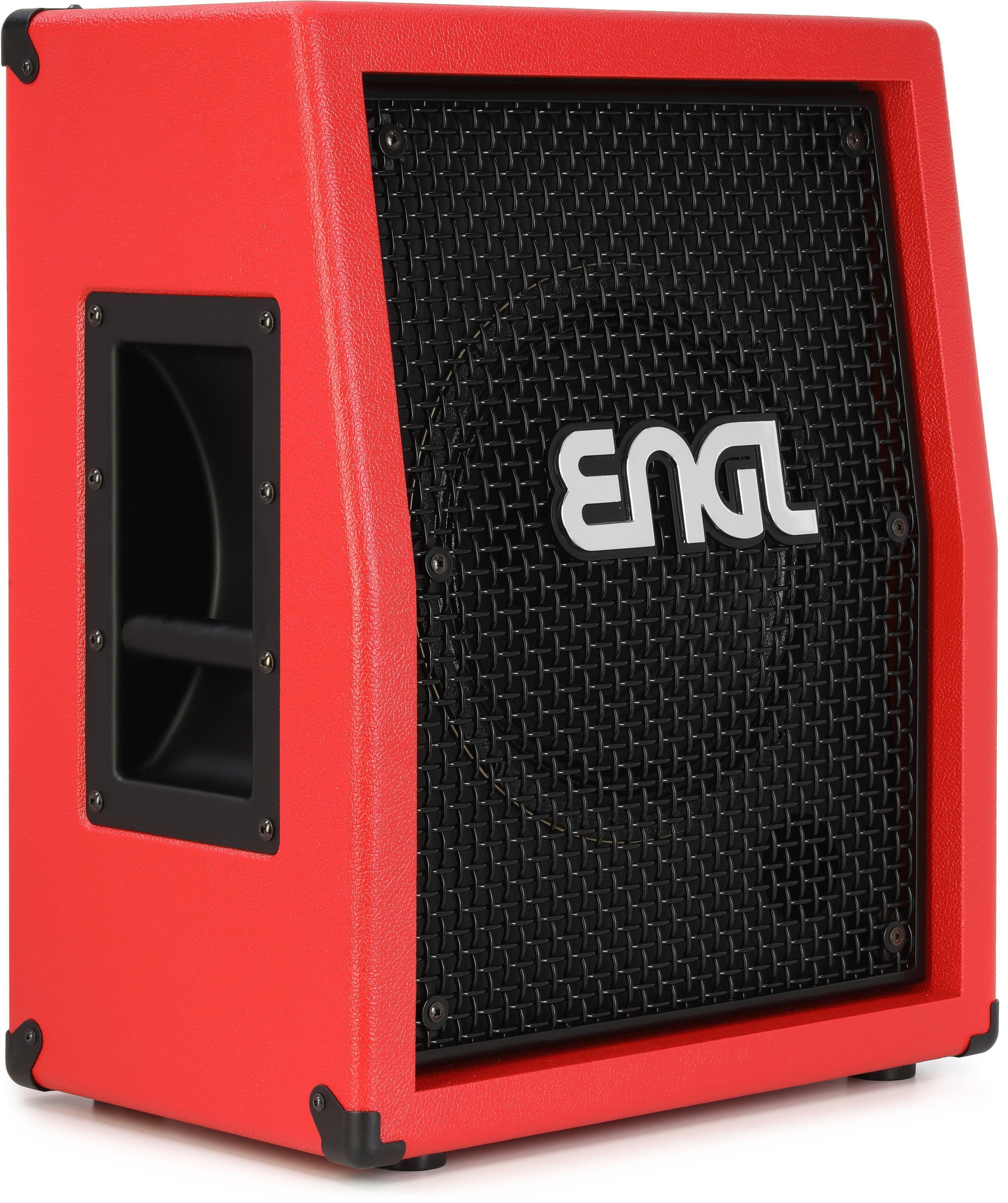 ENGL Amplifiers E112VSB 1 x 12-inch Angled Guitar Cabinet - Red Tolex ...