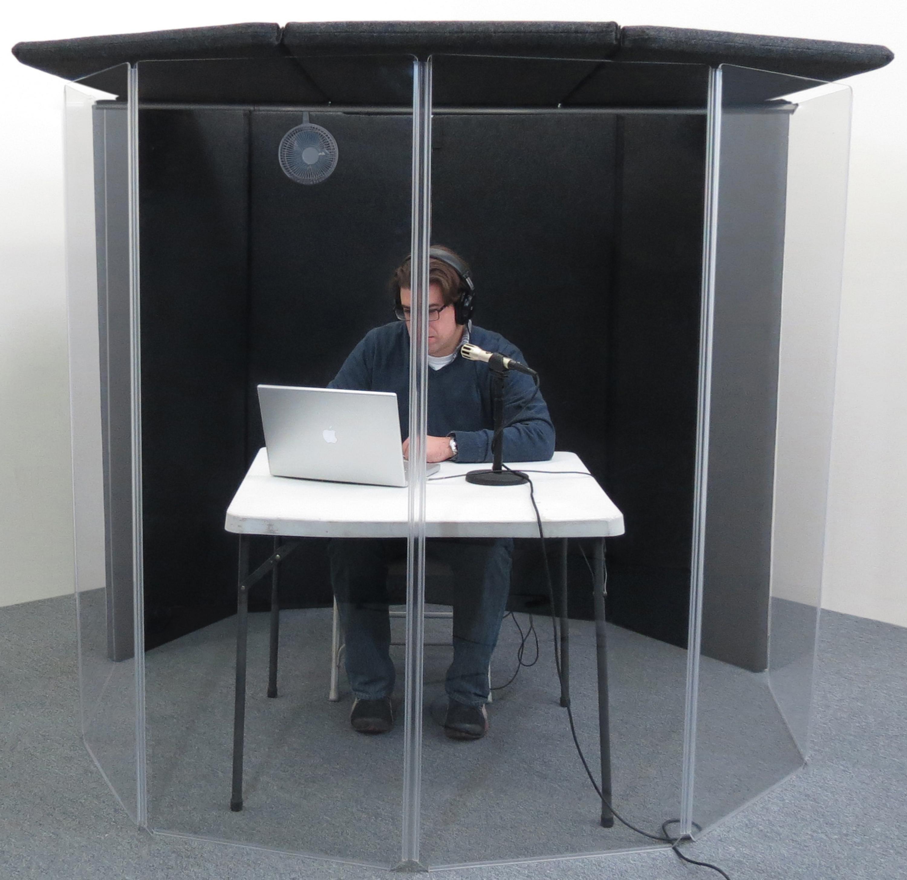 ClearSonic IPI IsoPac I Vocal Isolation Booth with Lid | Sweetwater