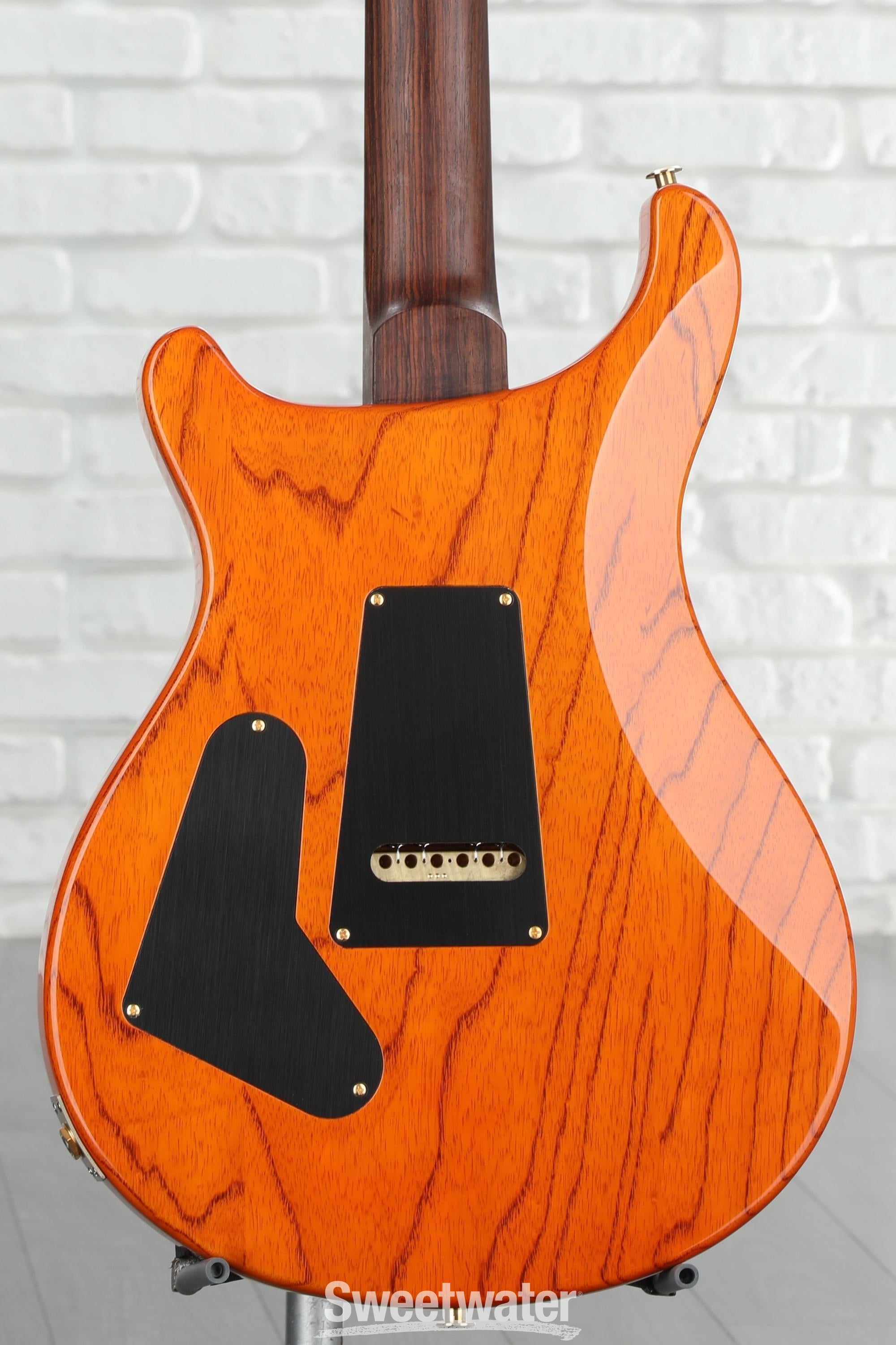 PRS Wood Library Custom 24 Electric Guitar - Burnt Maple Leaf | Sweetwater