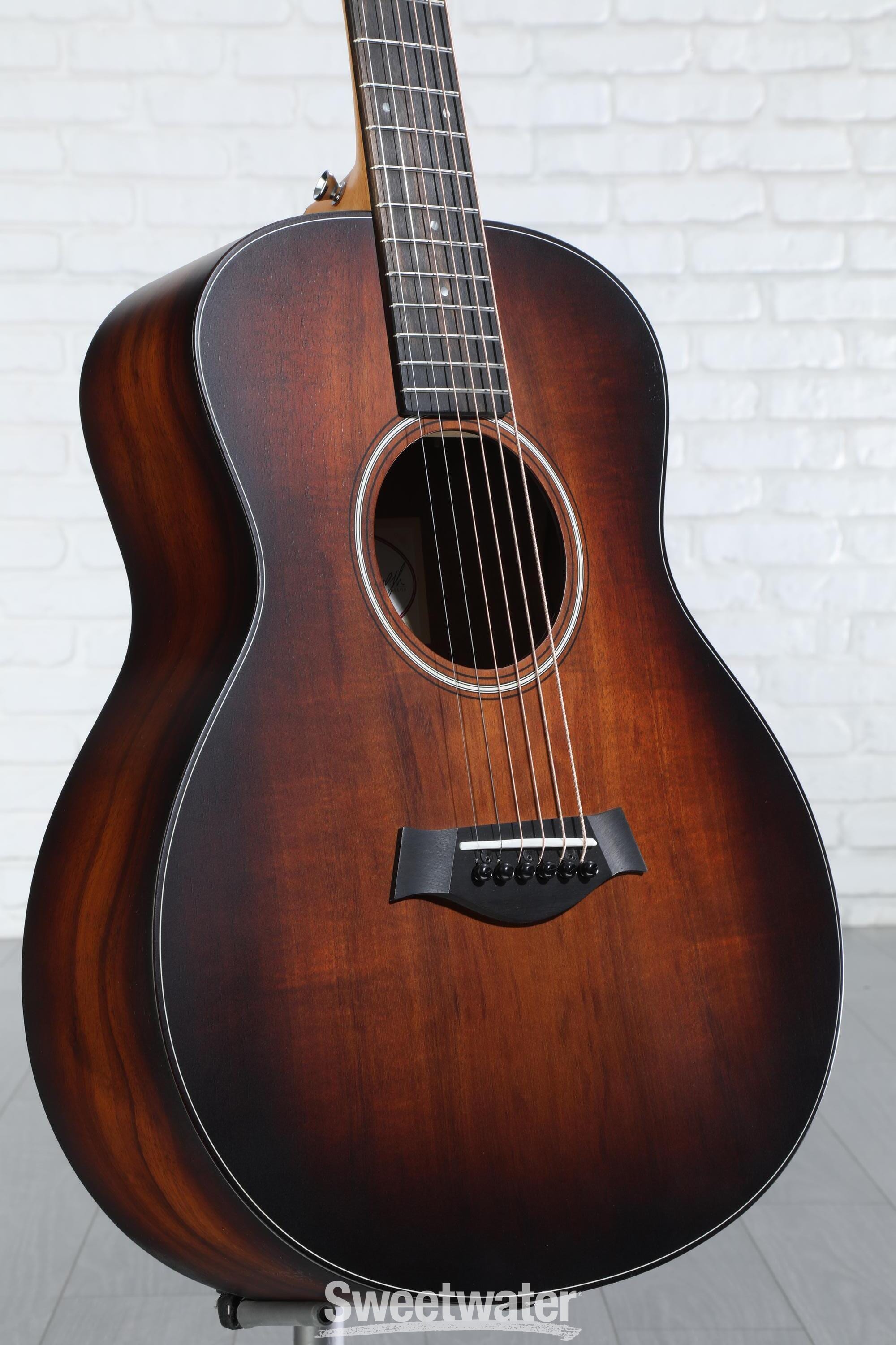 Taylor GS Mini-e Koa Plus Left-Handed - Shaded Edgeburst | Sweetwater
