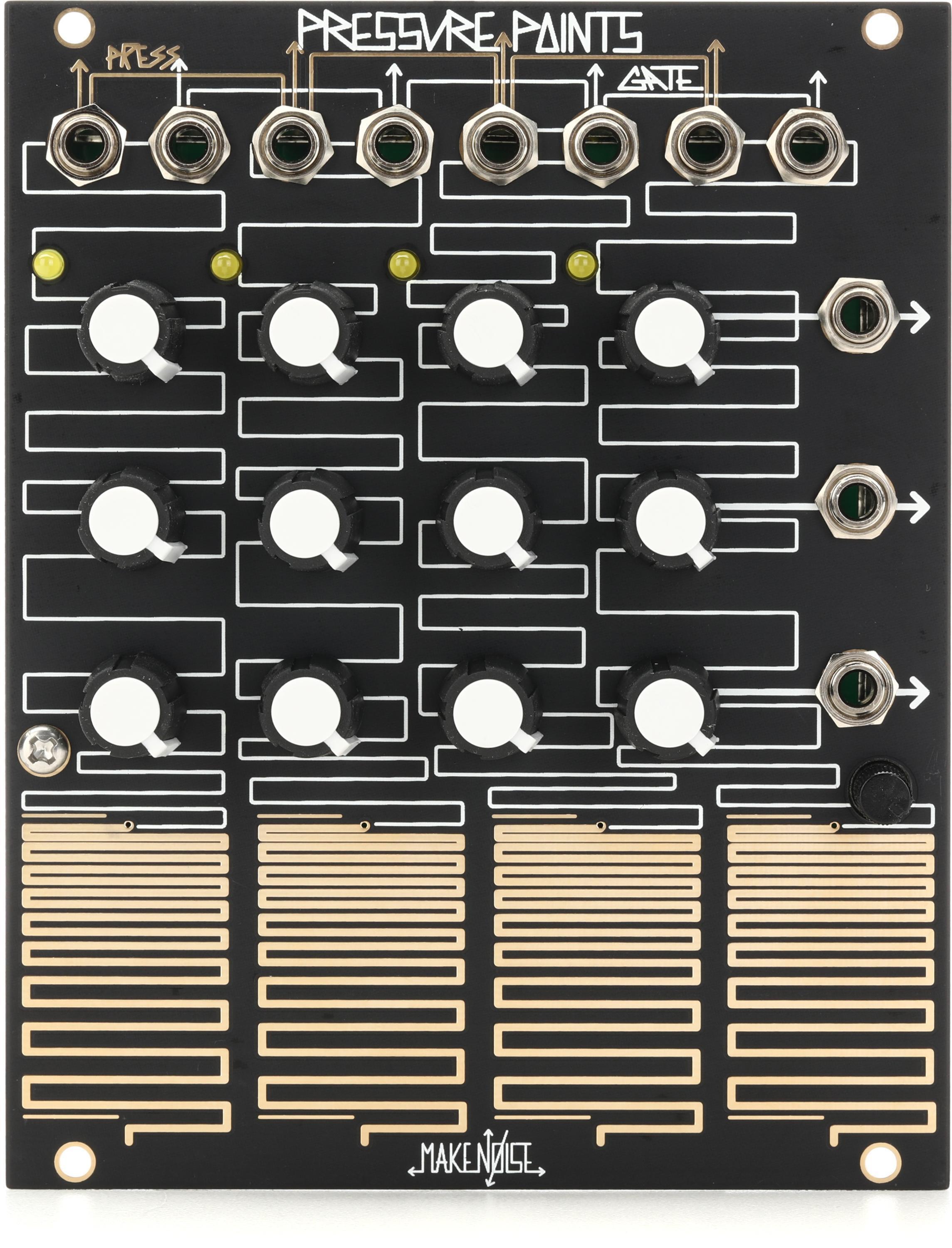 Make Noise Pressure Points Touch Controller Sequencer Eurorack Module Sweetwater