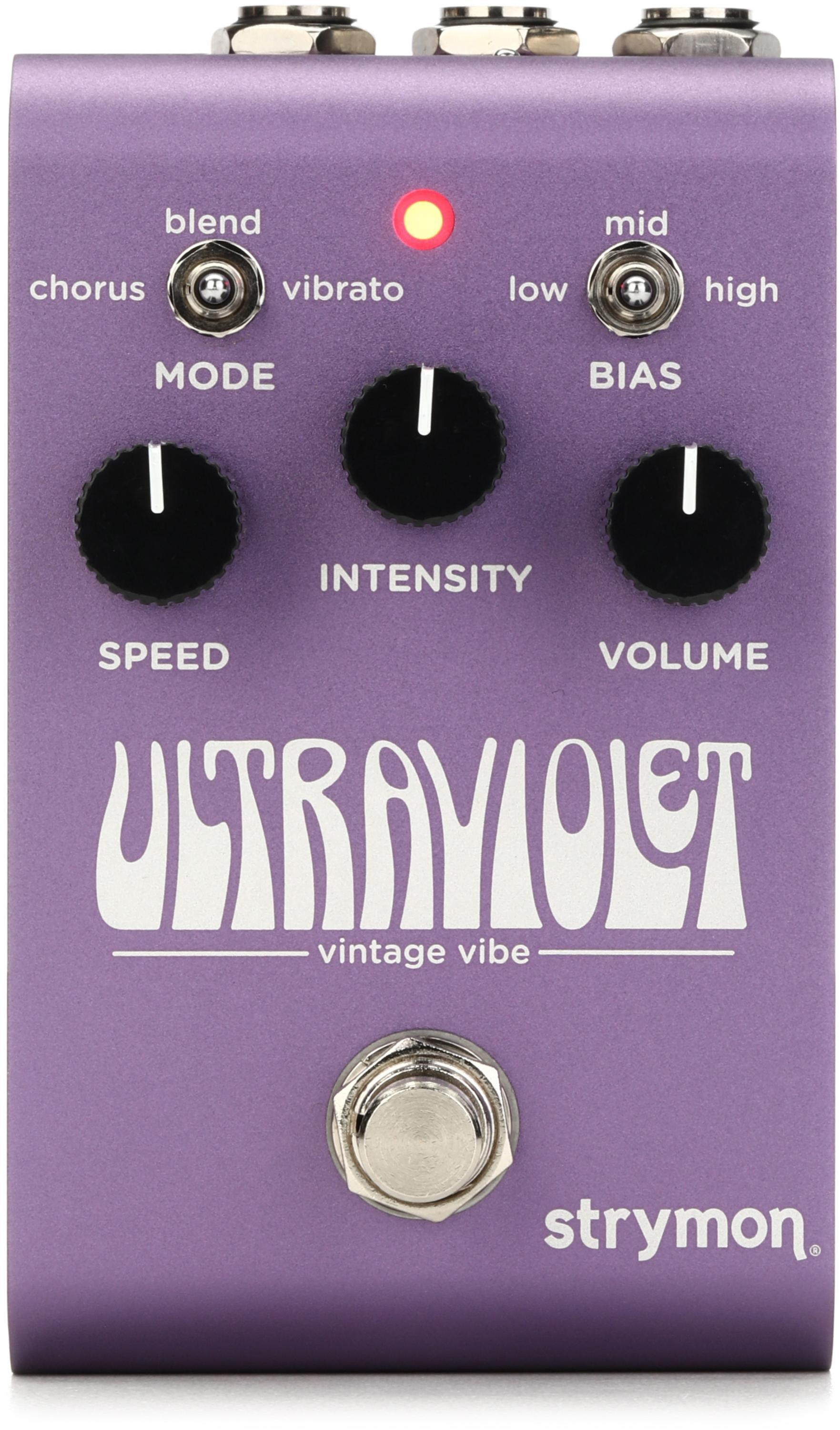 Strymon UltraViolet Vintage Vibe Chorus & Vibrato Pedal | Sweetwater