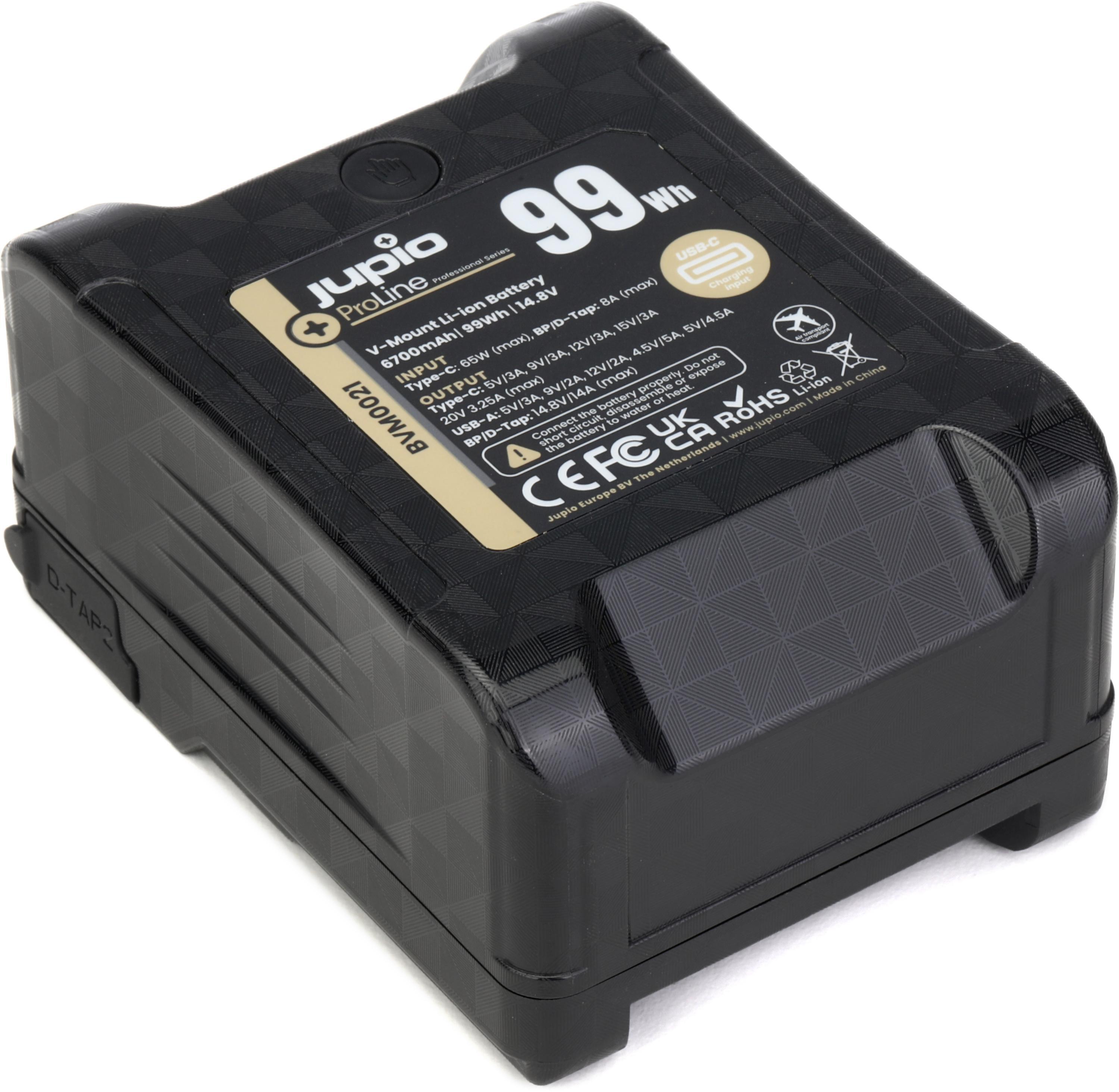 Jupio ProLine BVM0021 Extreme 99 V-Mount Battery - 6700mAh (99Wh ...