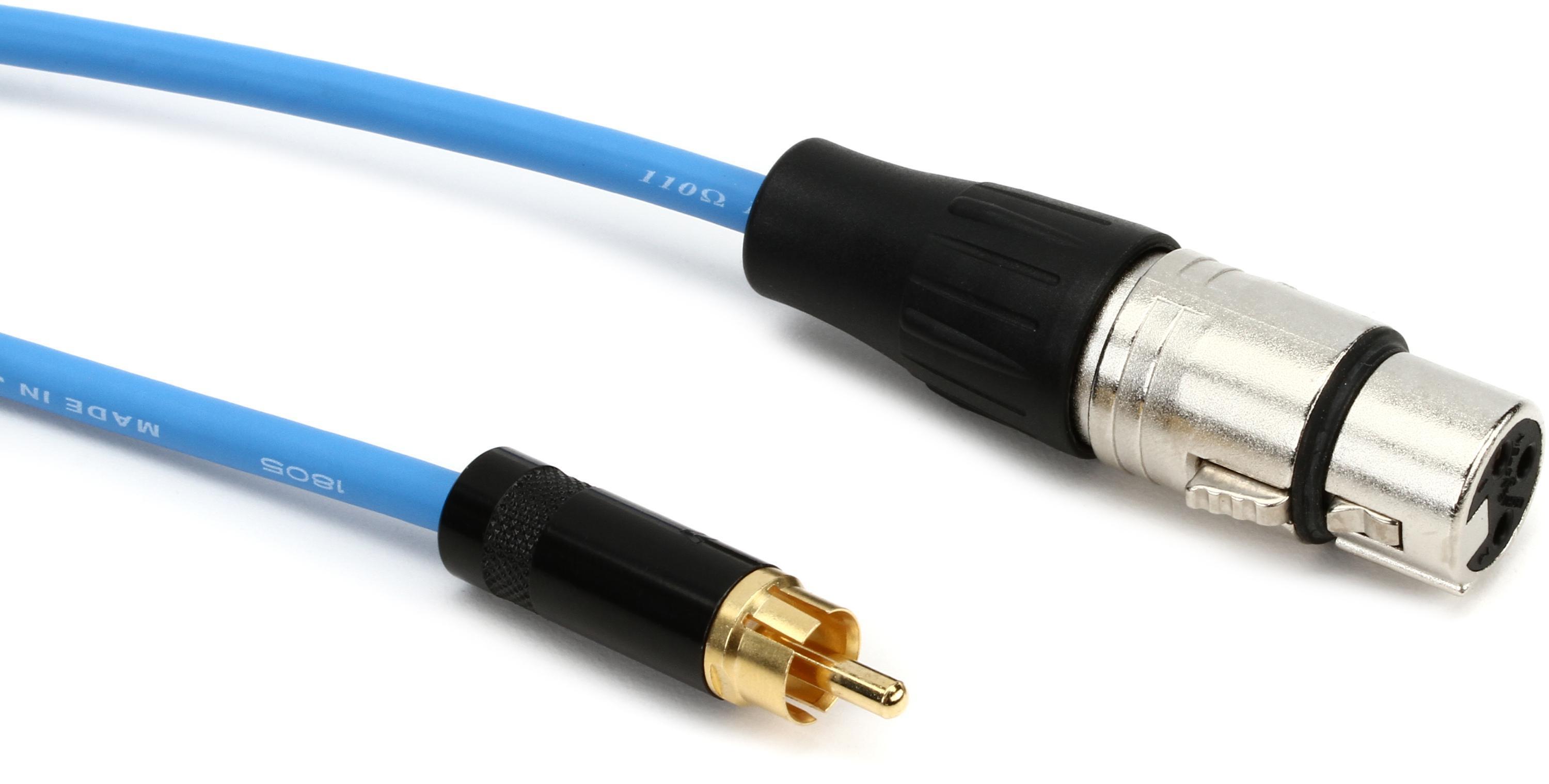 Pro Co PDRXF-5 Digital Cable - RCA-XLRF - 5 foot | Sweetwater