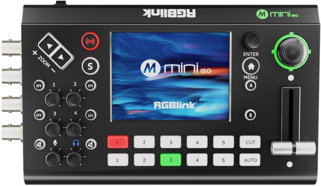RGBLink mini-ISO 10-channel Video Switcher | Sweetwater