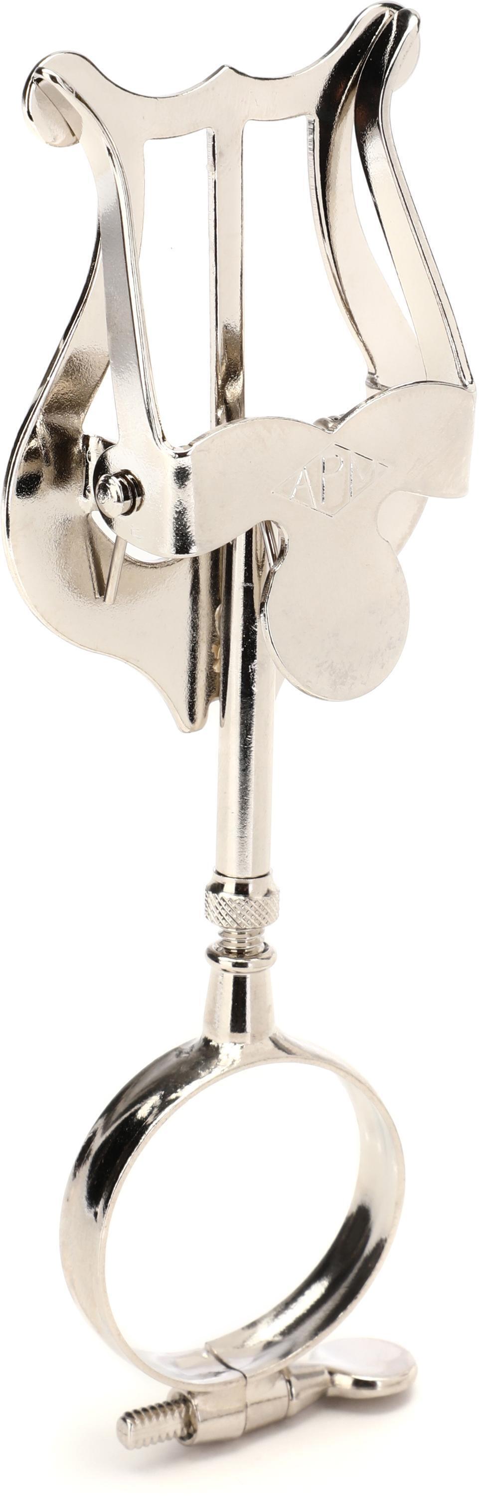 American Plating Clarinet Lyre with Ring - Nickel | Sweetwater