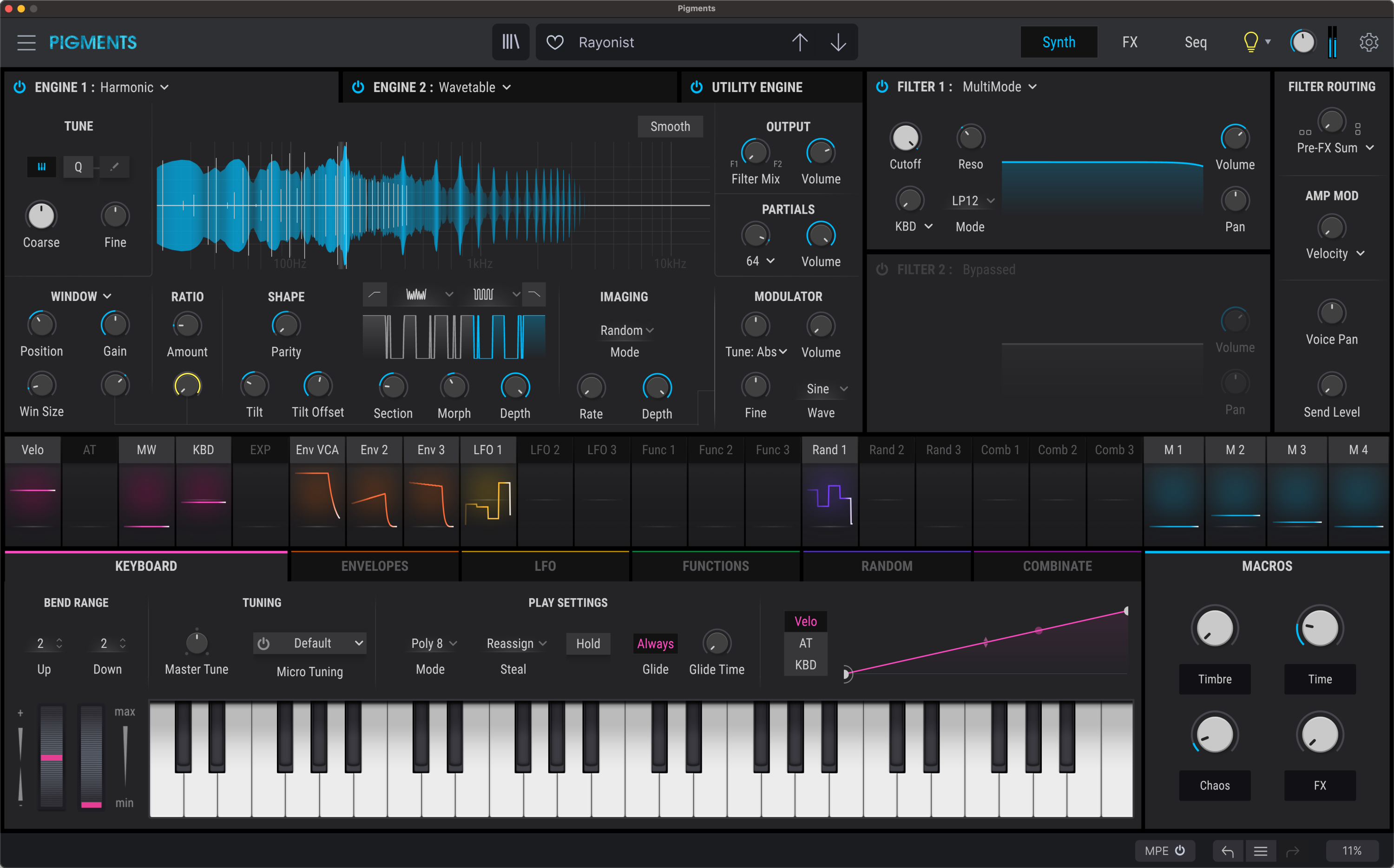 Arturia Pigments 3.5 Software Synthesizer | Sweetwater