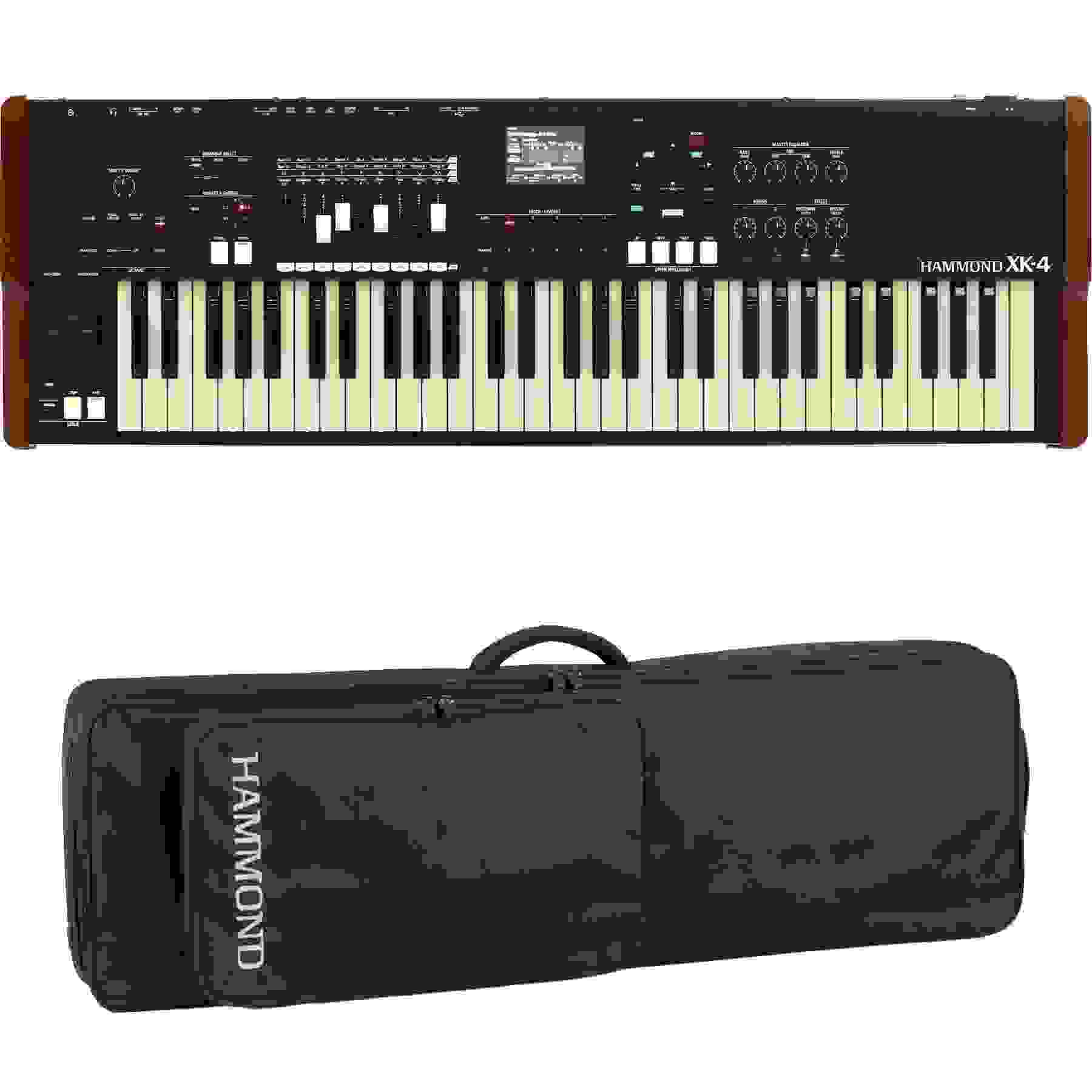 Hammond XK-4 Portable Organ with Gig Bag | Sweetwater
