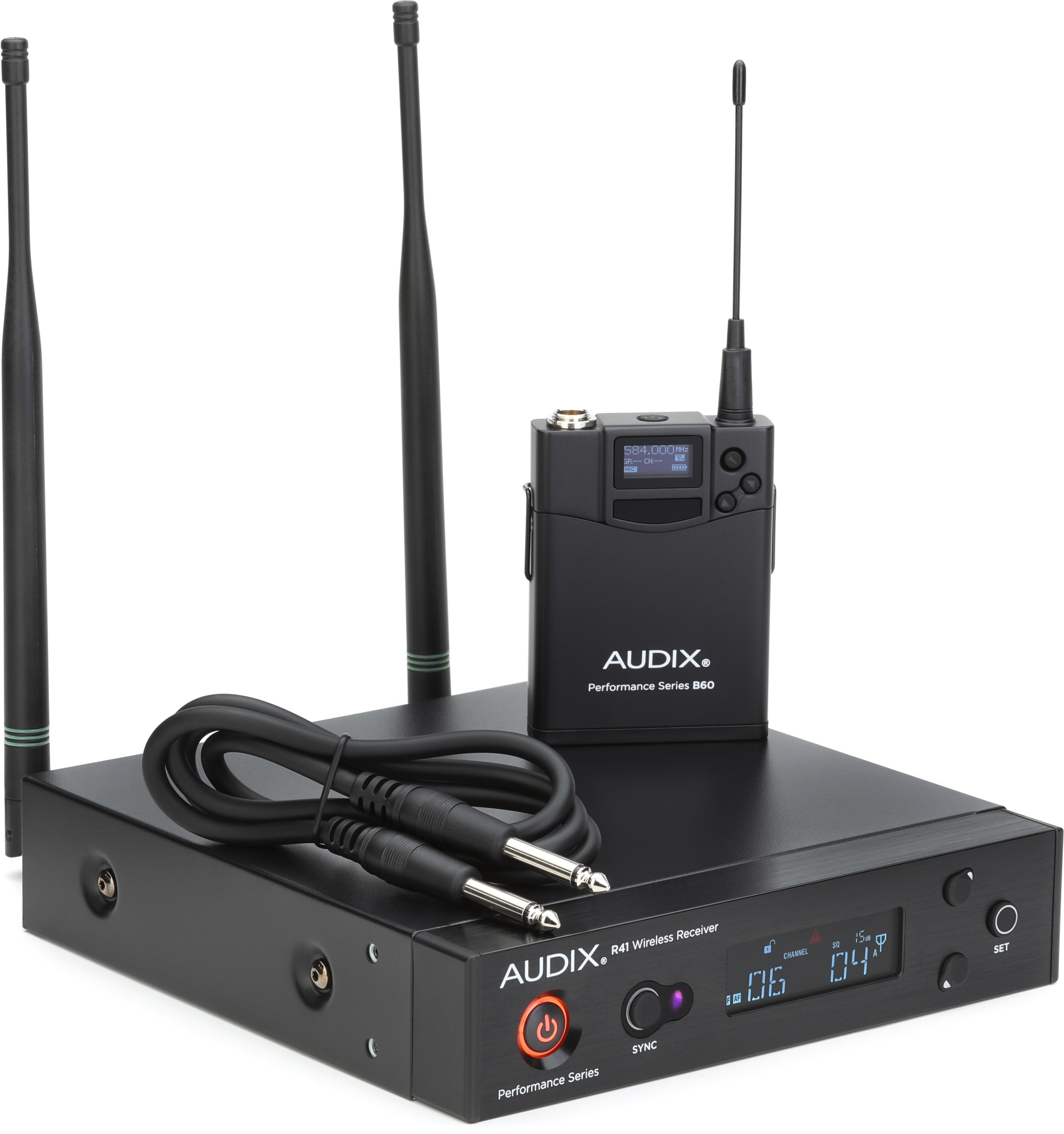 Audix AP41 BPB Bodypack Wireless System - B-band | Sweetwater