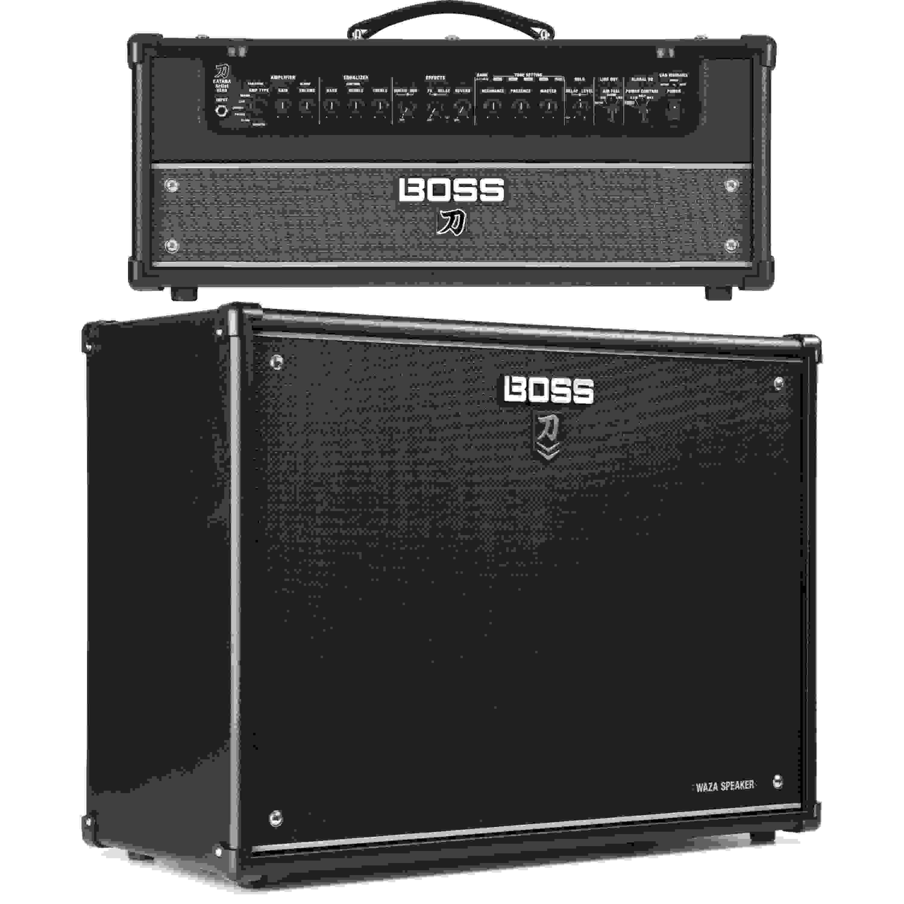 Boss Katana Artist Gen 3 100-watt Amplifier Head and Katana 160-watt 2 ...