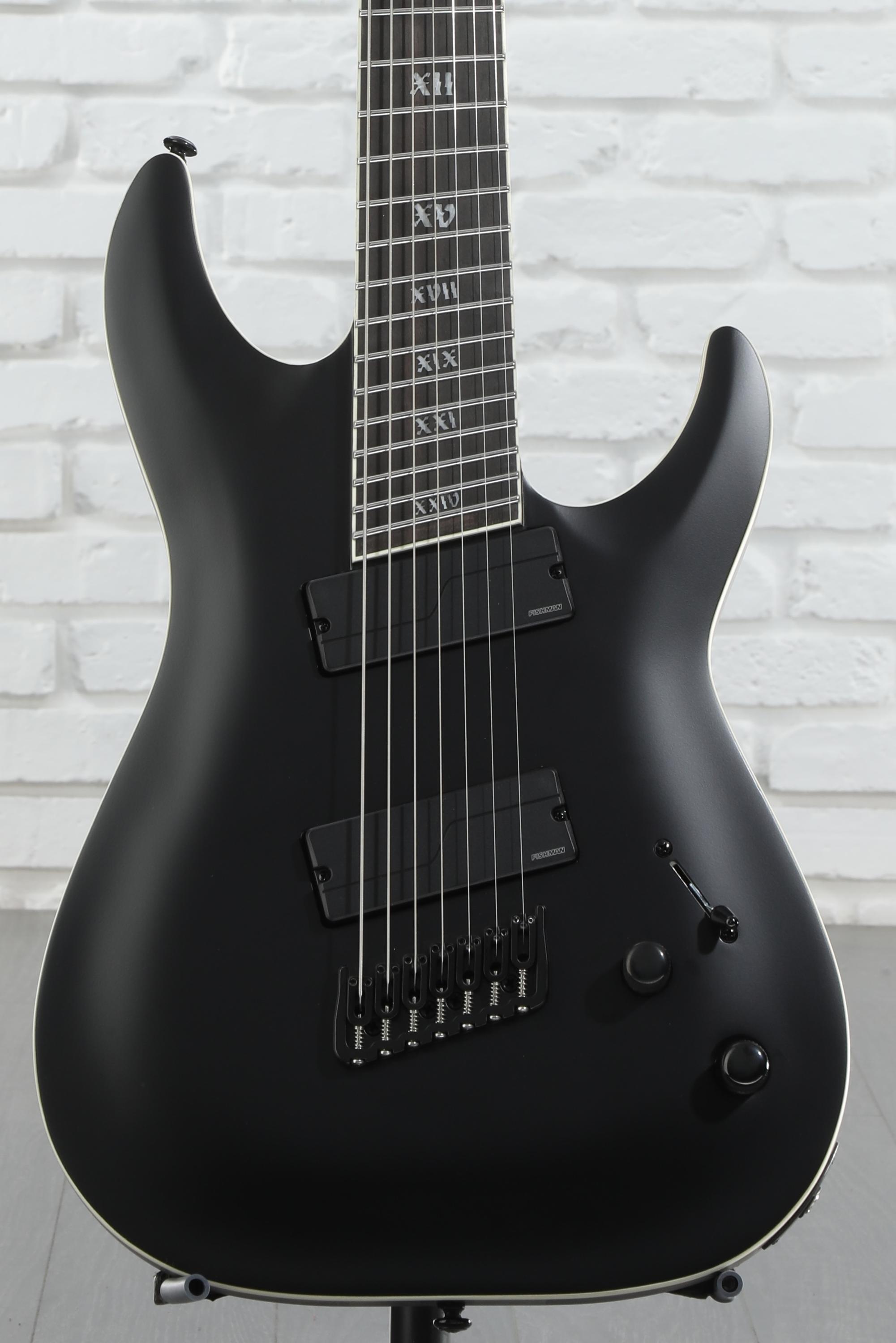 Schecter C-7 Multi-scale SLS Elite Evil Twin 7-string Electric Guitar ...