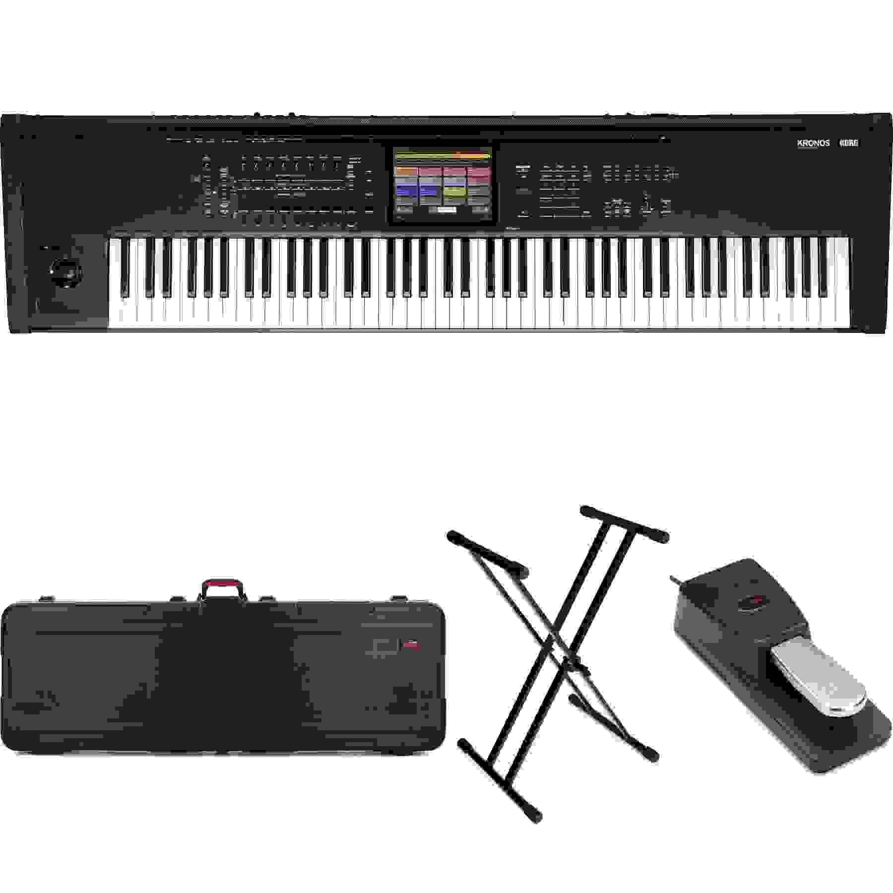 Korg Kronos 3 88-key Music Workstation Stage Bundle | Sweetwater
