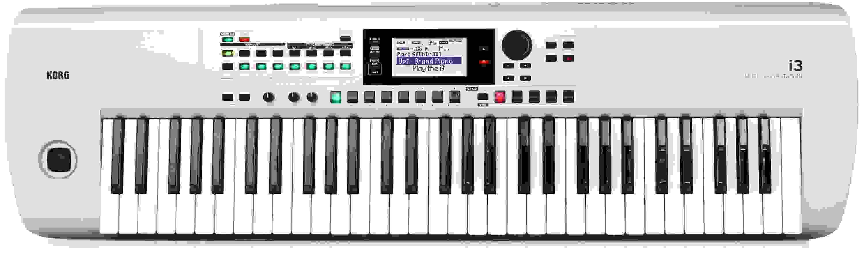 Korg i3 Arranger Keyboard - Silver | Sweetwater