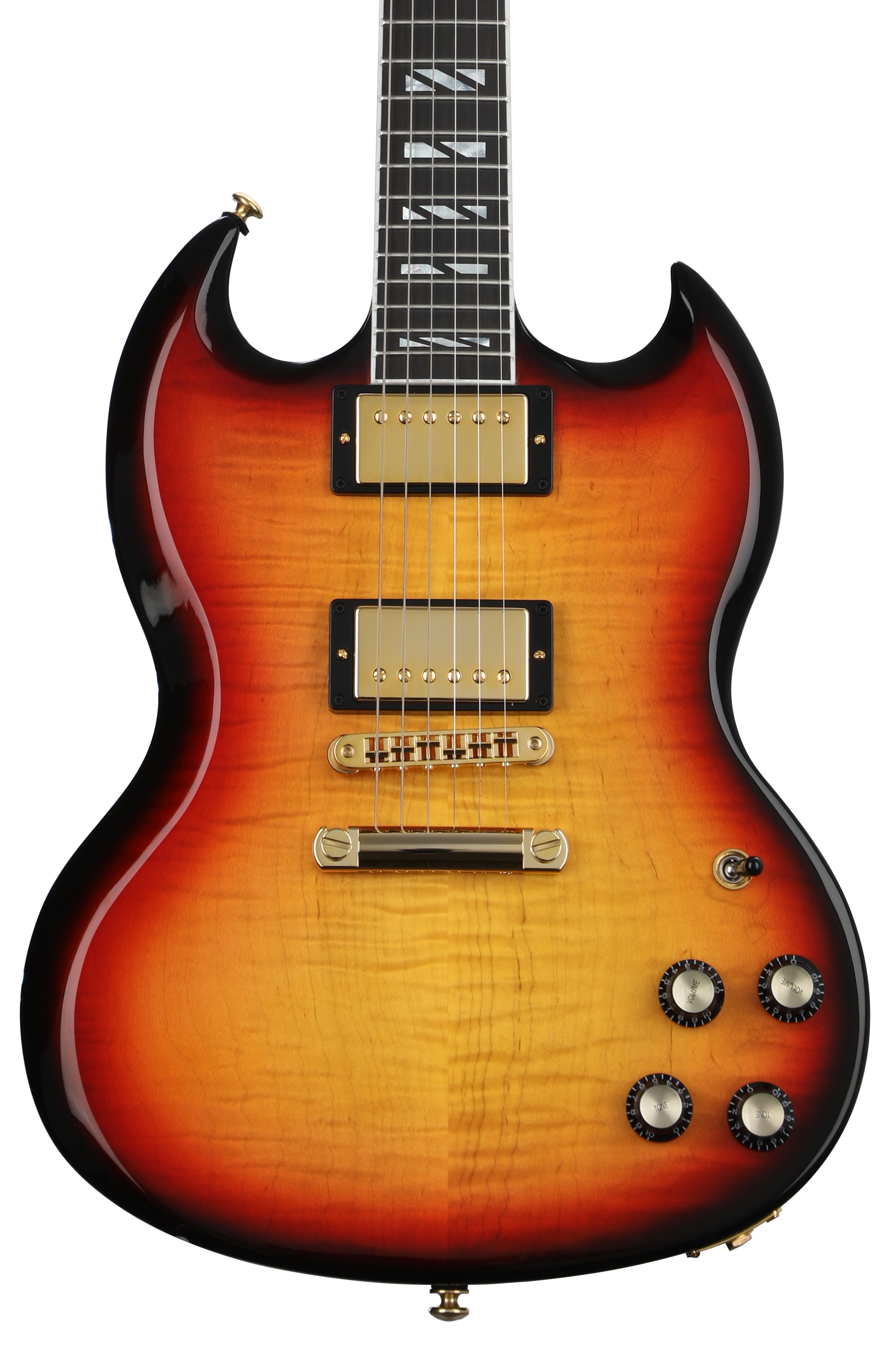 Gibson SG Supreme Electric Guitar - Fireburst | Sweetwater