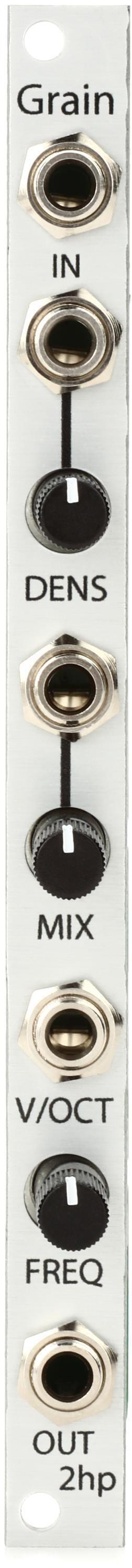 2HP Grain Eurorack Grain Processor Module - Silver | Sweetwater