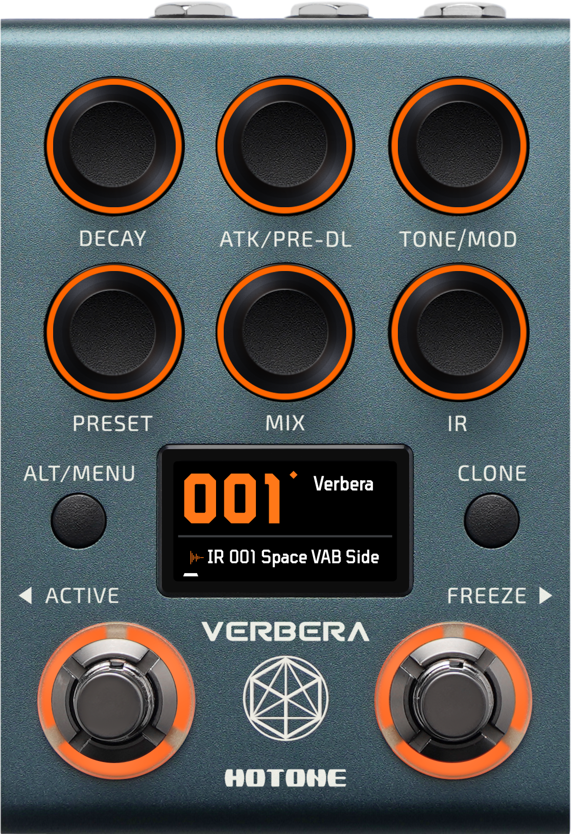 Hotone Verbera Convolution Reverb Pedal | Sweetwater